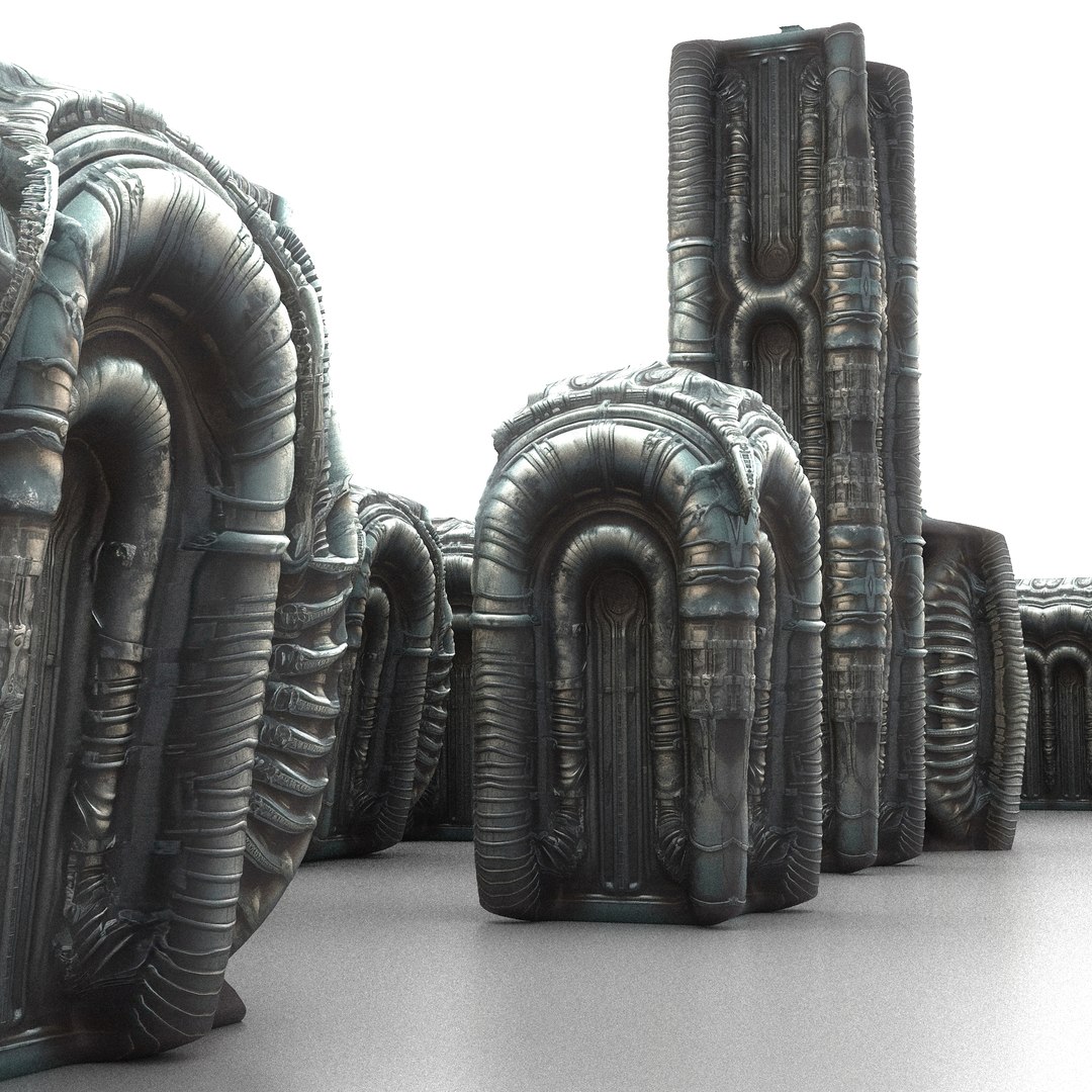 Alien Architecture Sci Fi Pack 20 3D - TurboSquid 2063477