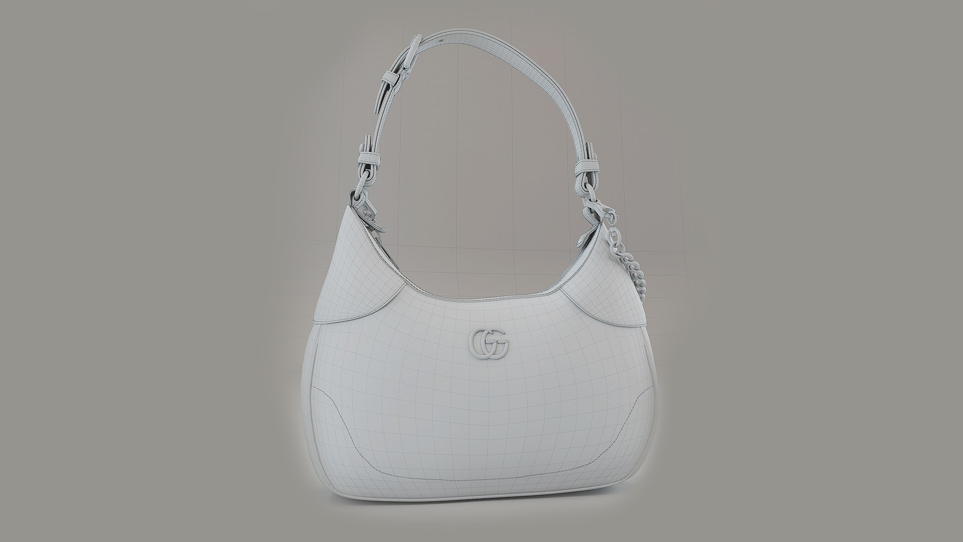 3D The GUCCI Ladies Leather Handbag Model - TurboSquid 2147689