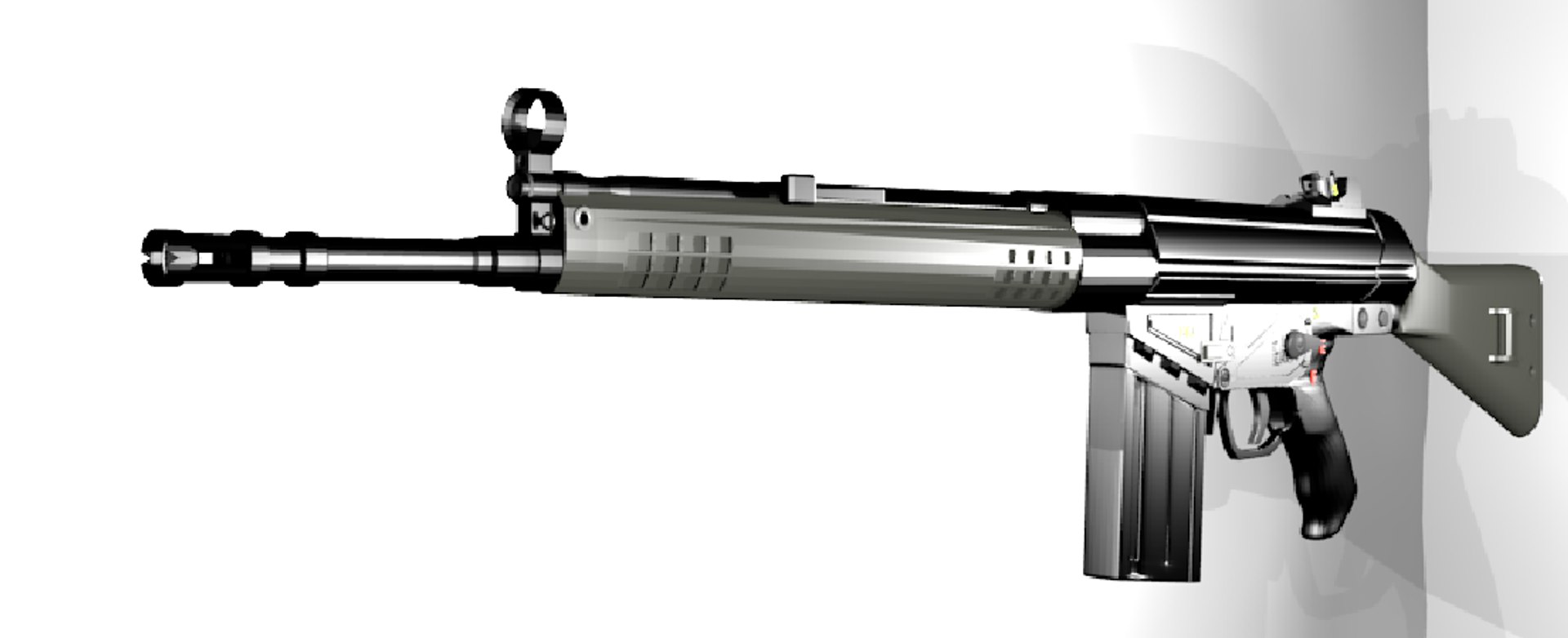 G3 Infantry Rifle 3d Obj