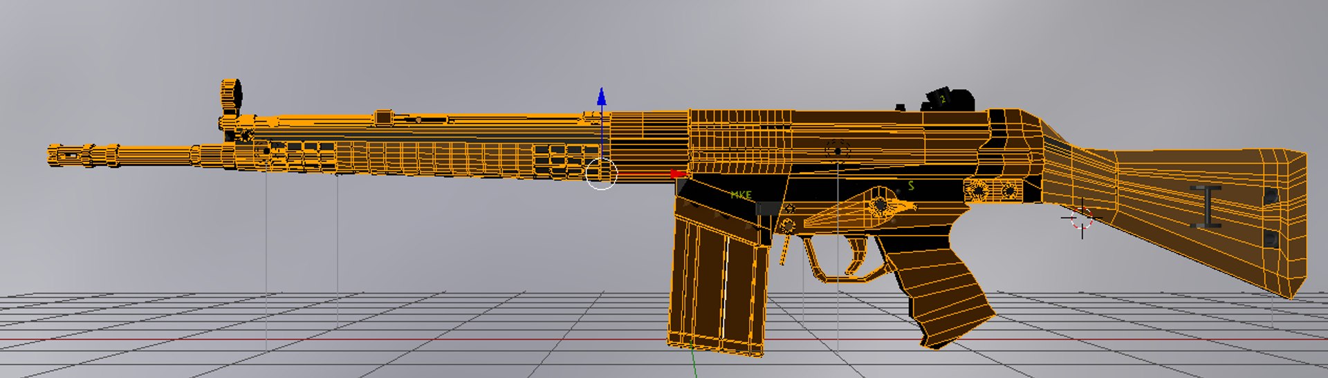 G3 Infantry Rifle 3d Obj