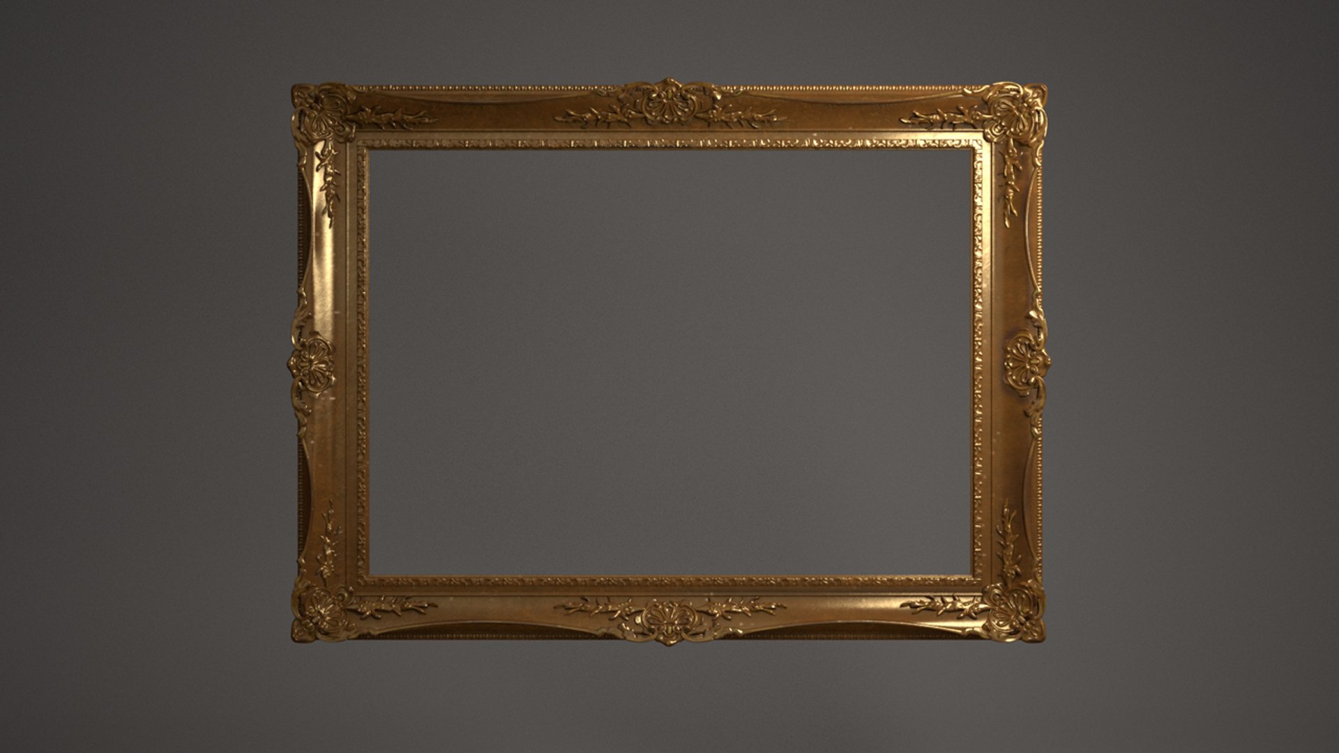 Victorian Gold Frame Obj