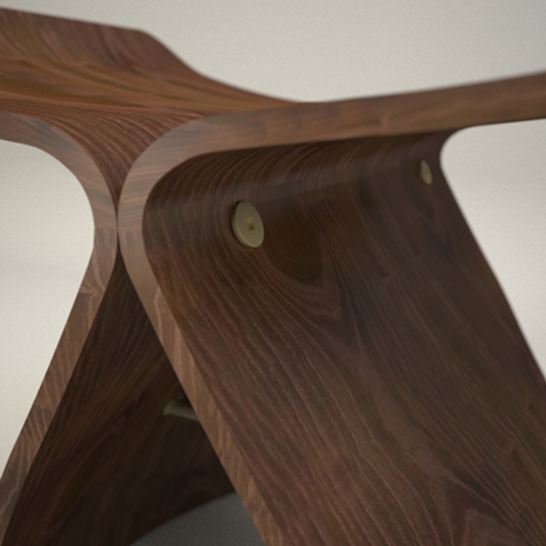 Butterfly Stool Yanagi 3d Model