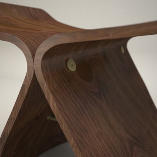 butterfly stool yanagi 3d model