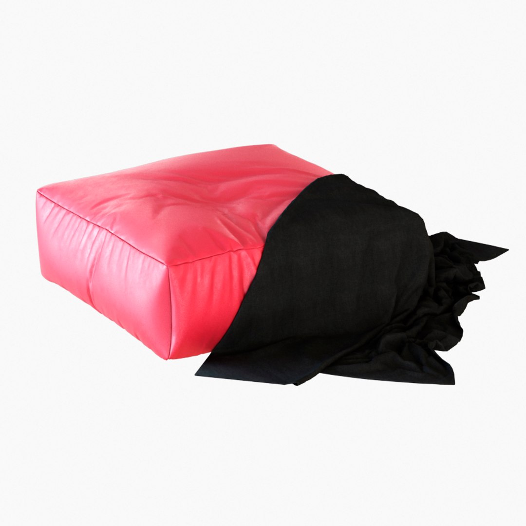 Pouf tramontana maxi carre 3D - TurboSquid 1204031