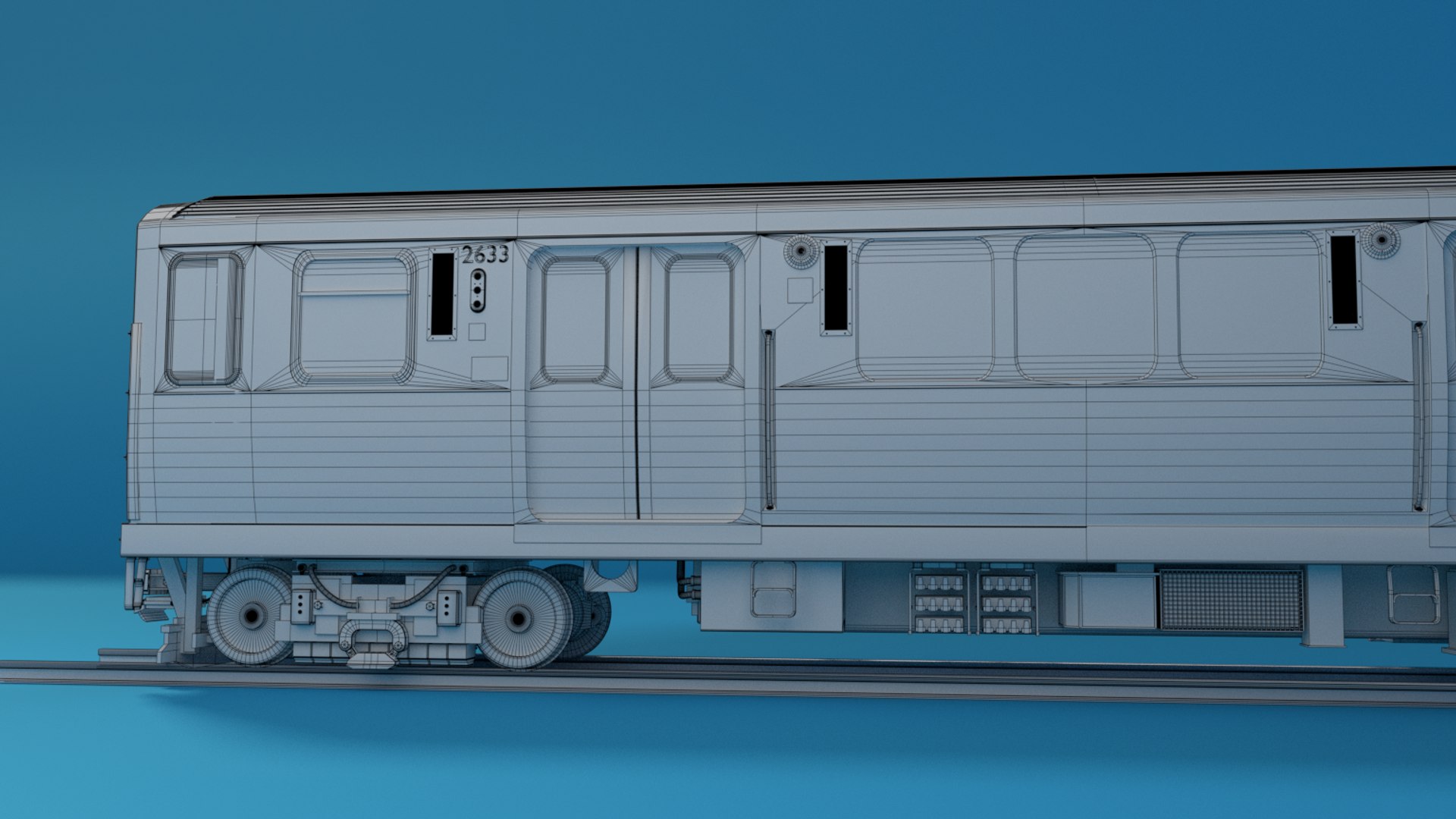 3D Chicago L Subway Train - TurboSquid 1276969