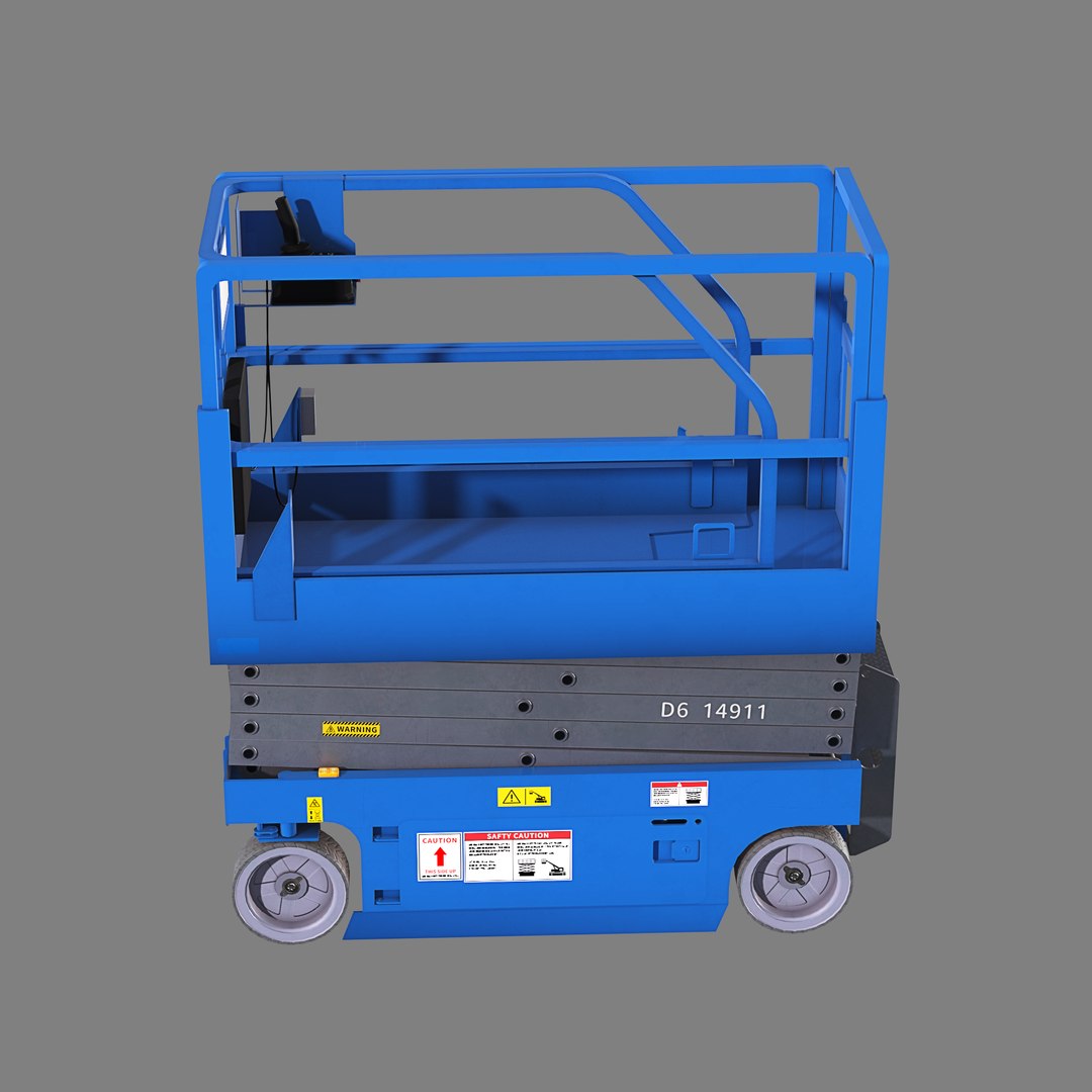 Aerial Work Vehicle Model - TurboSquid 2208280