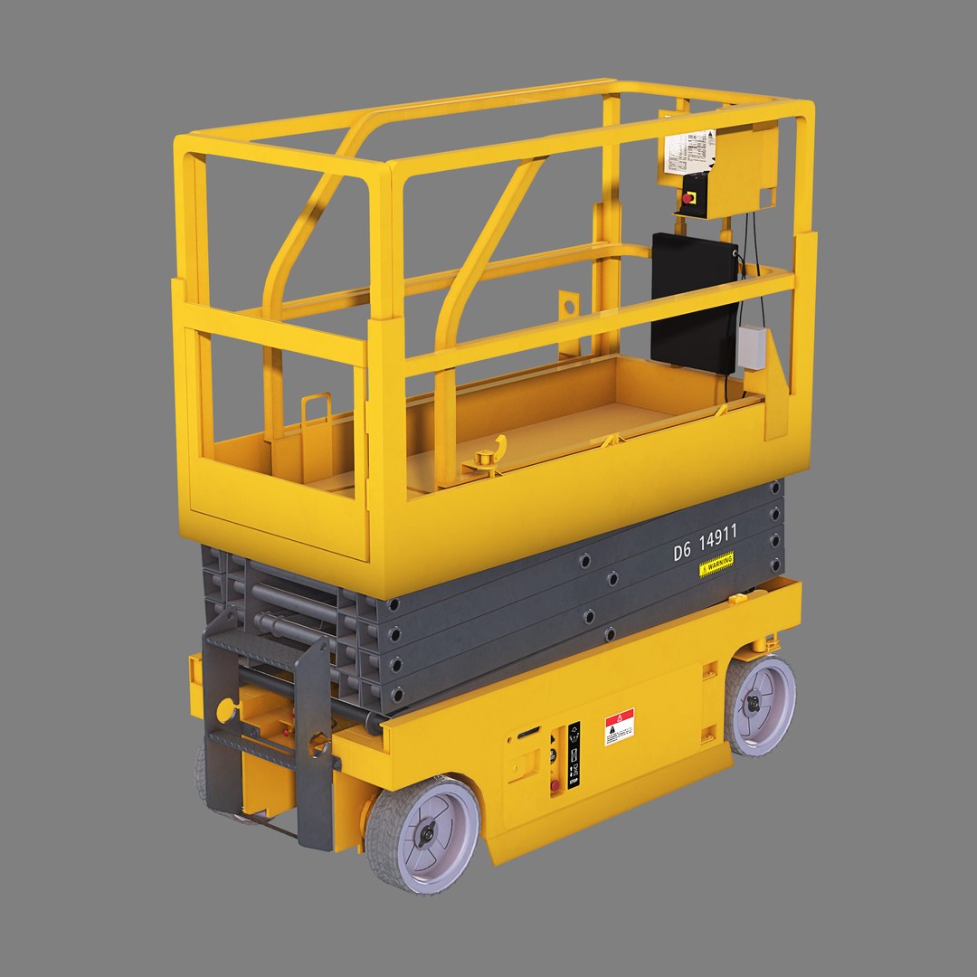 Aerial Work Vehicle Model - TurboSquid 2208280