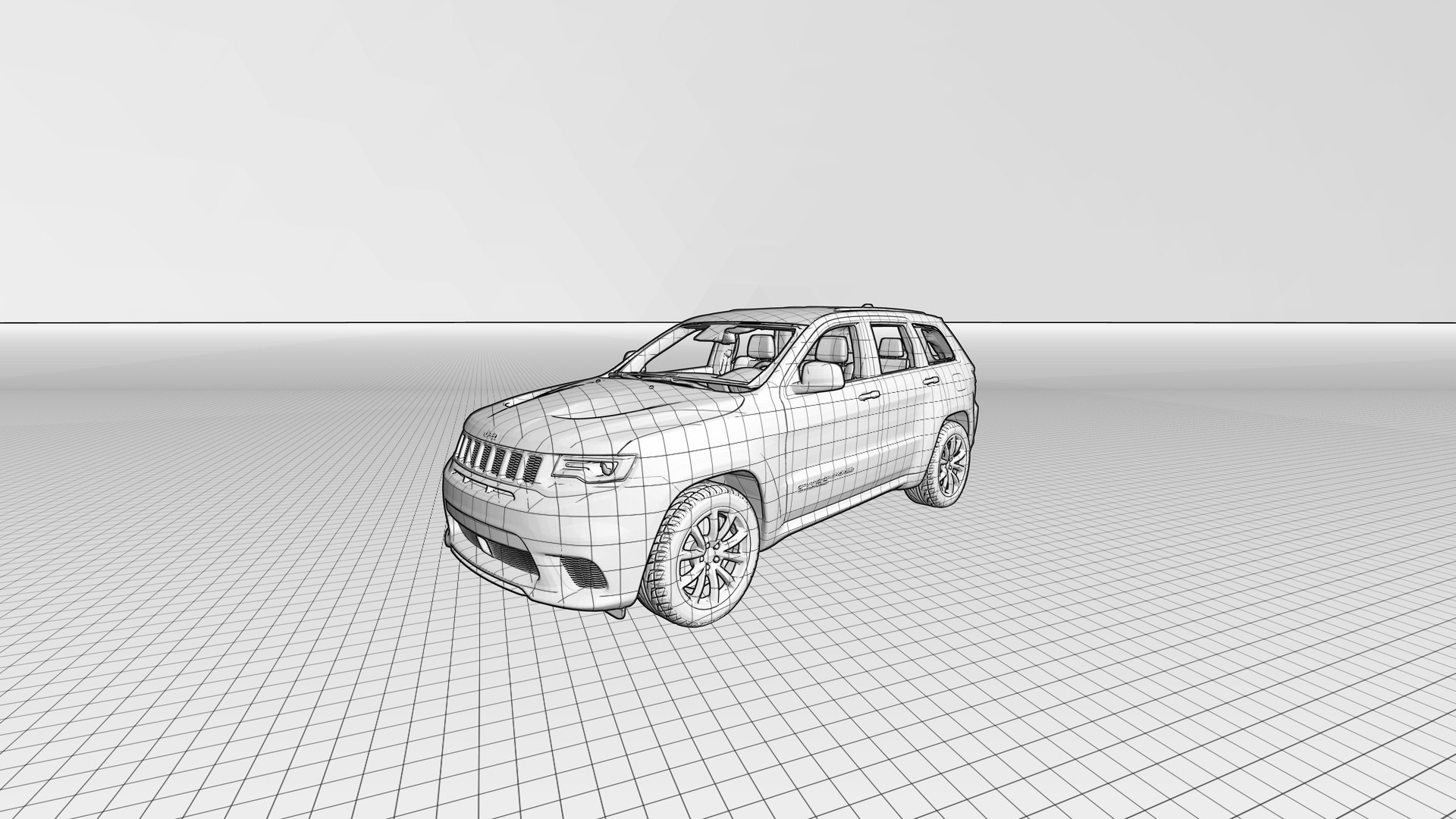 Jeep Grand Cherokee Trackhawk 3D Model - TurboSquid 1908044