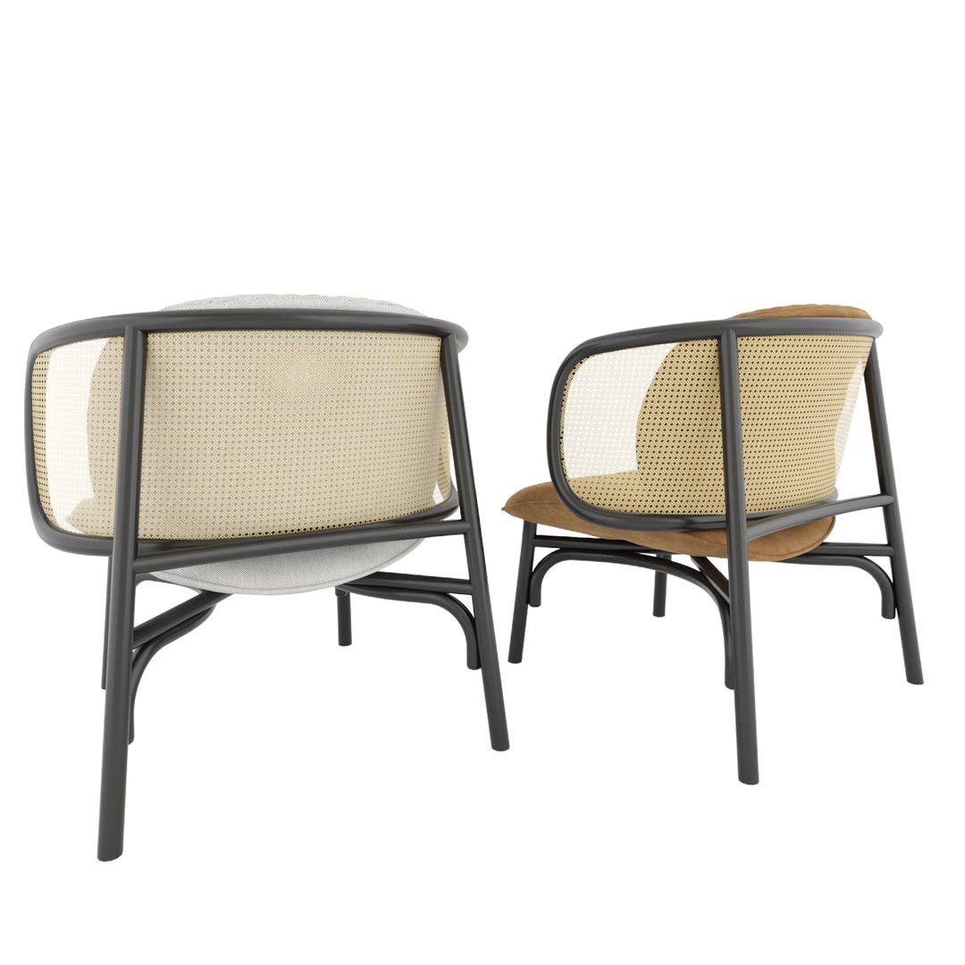 3D Lounge Chair Thonet Model - TurboSquid 1512863