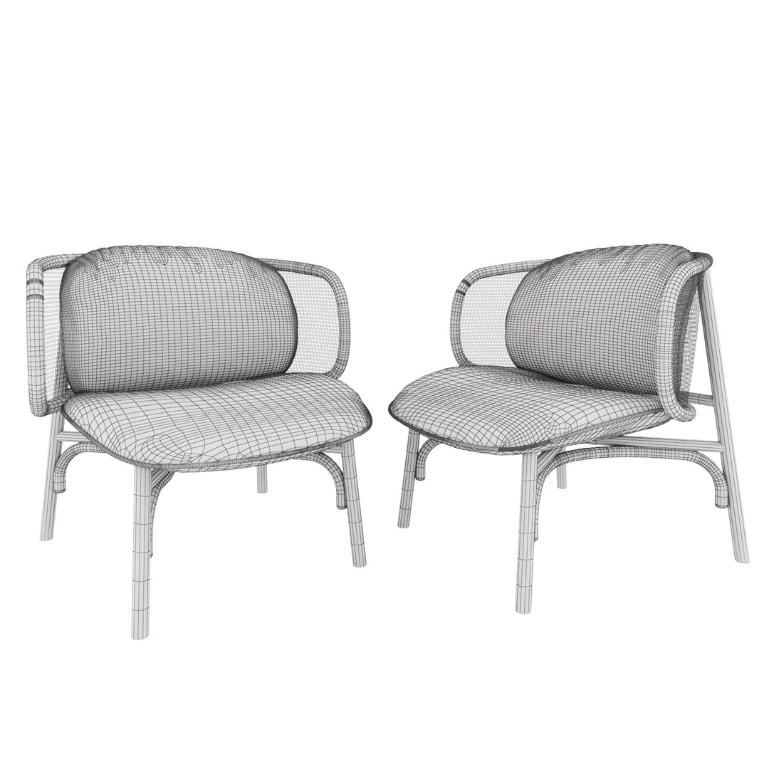 3D Lounge Chair Thonet Model - TurboSquid 1512863
