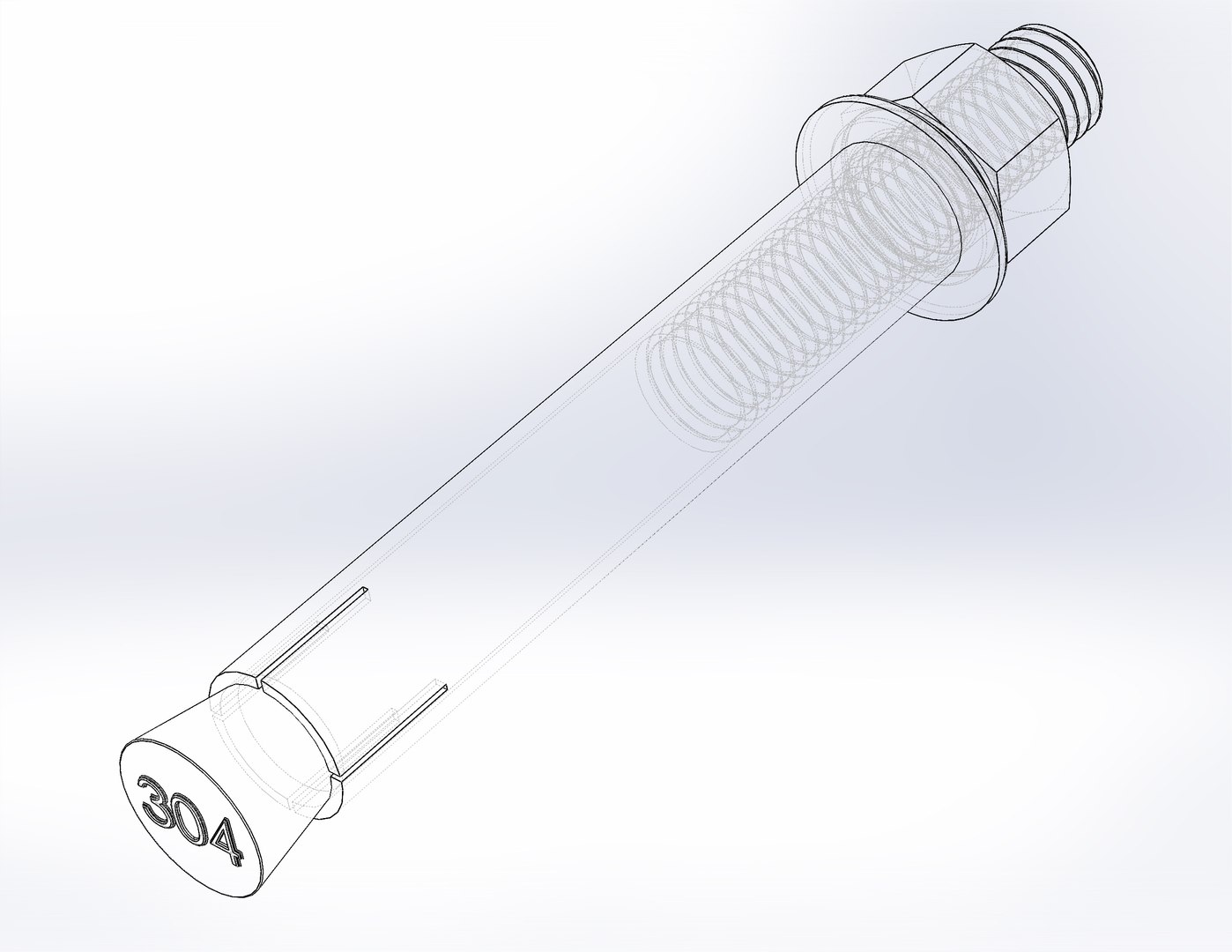 3D Anchor Bolt M12x120 Model - TurboSquid 2026915