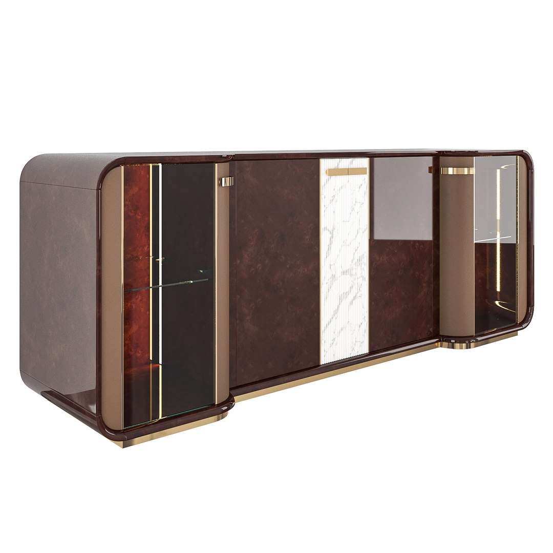 3D turri madison sideboard model - TurboSquid 1535976