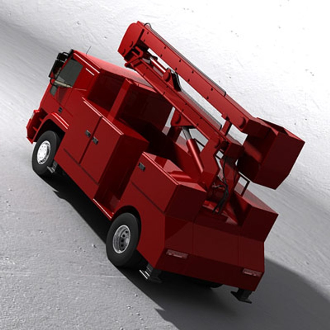 3d Bucket Truck