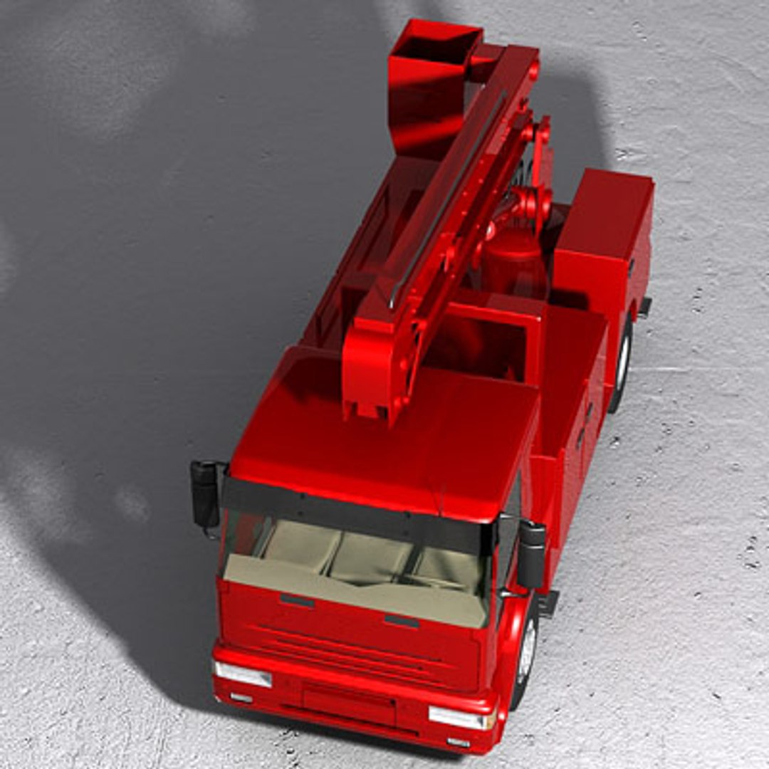 3d Bucket Truck