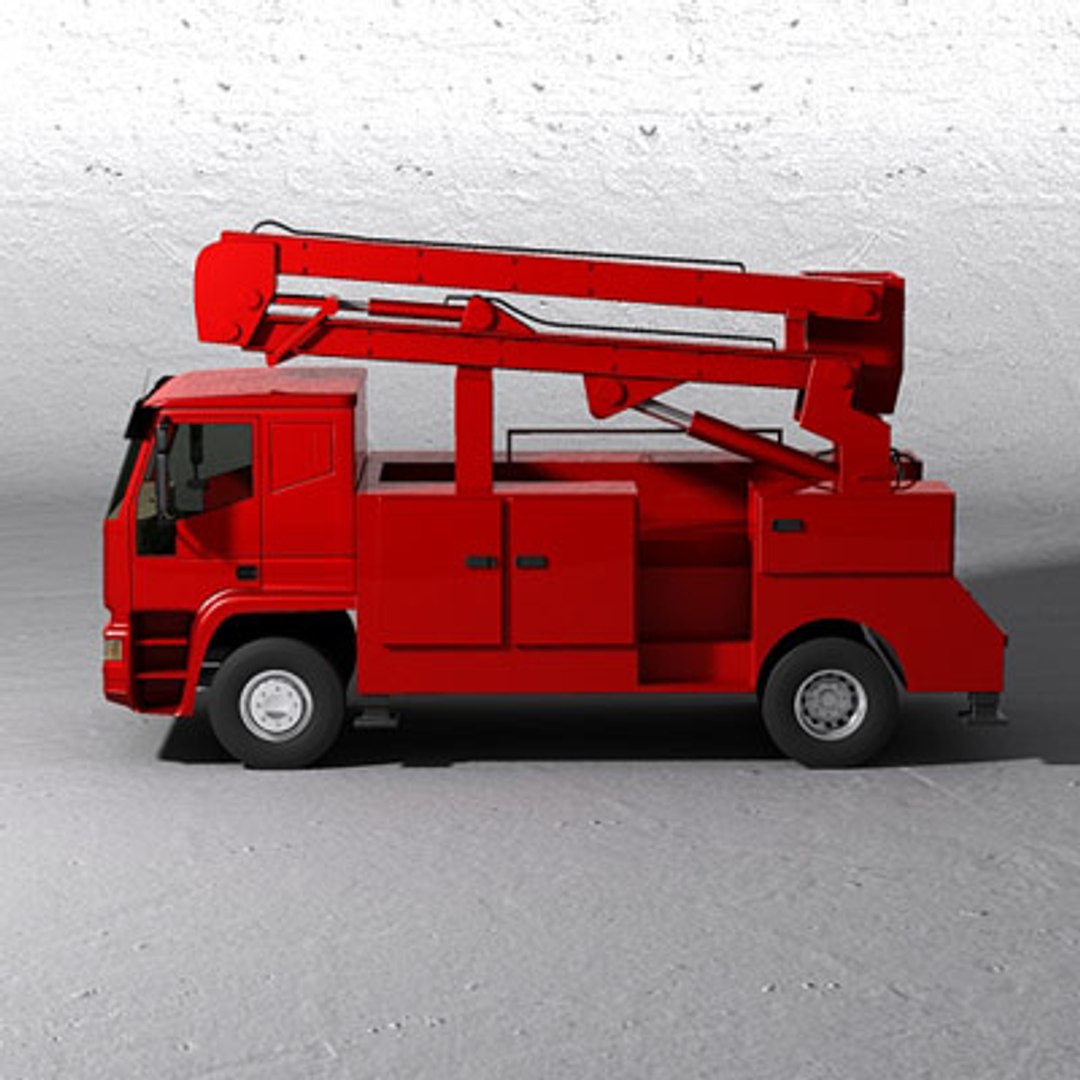 3d Bucket Truck