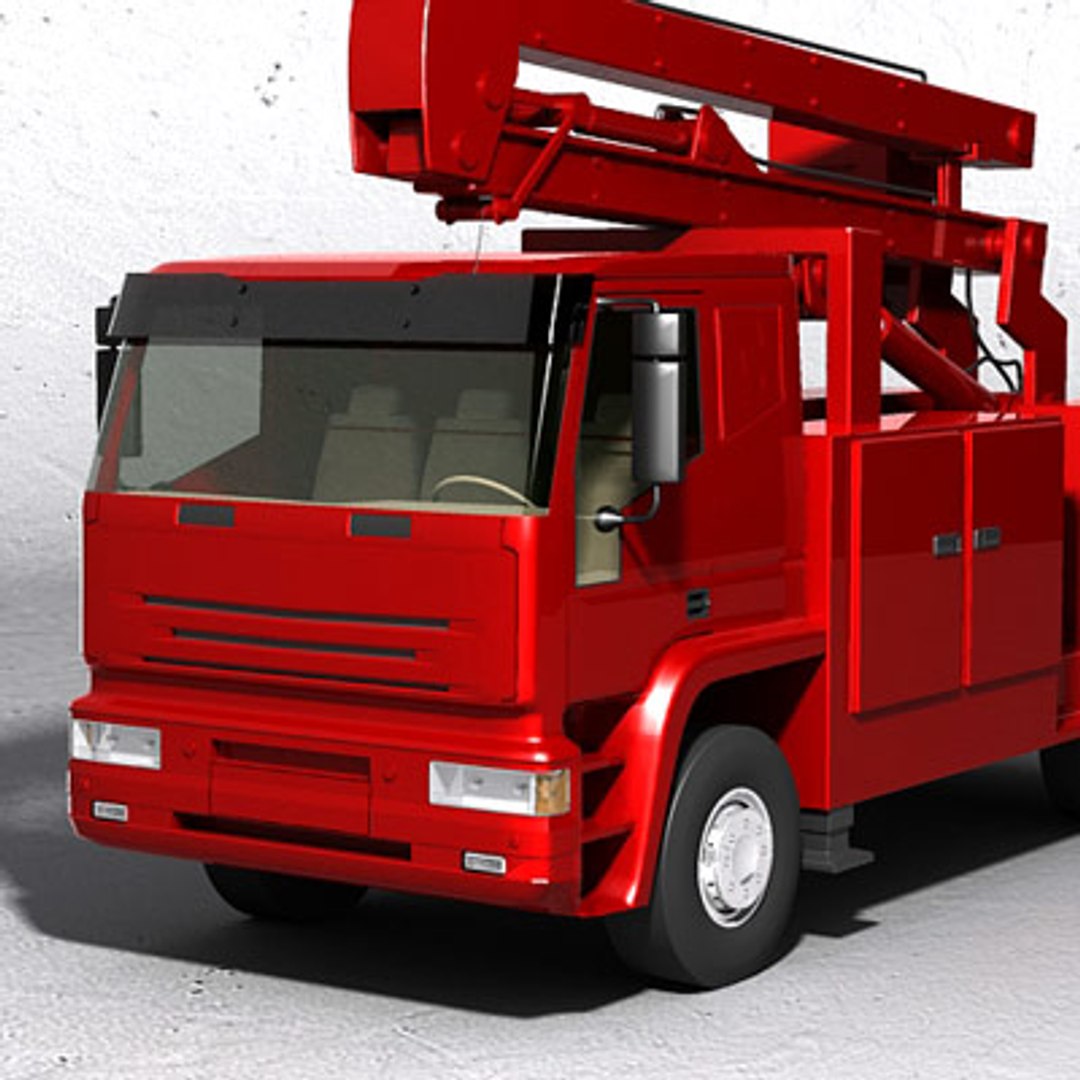 3d Bucket Truck