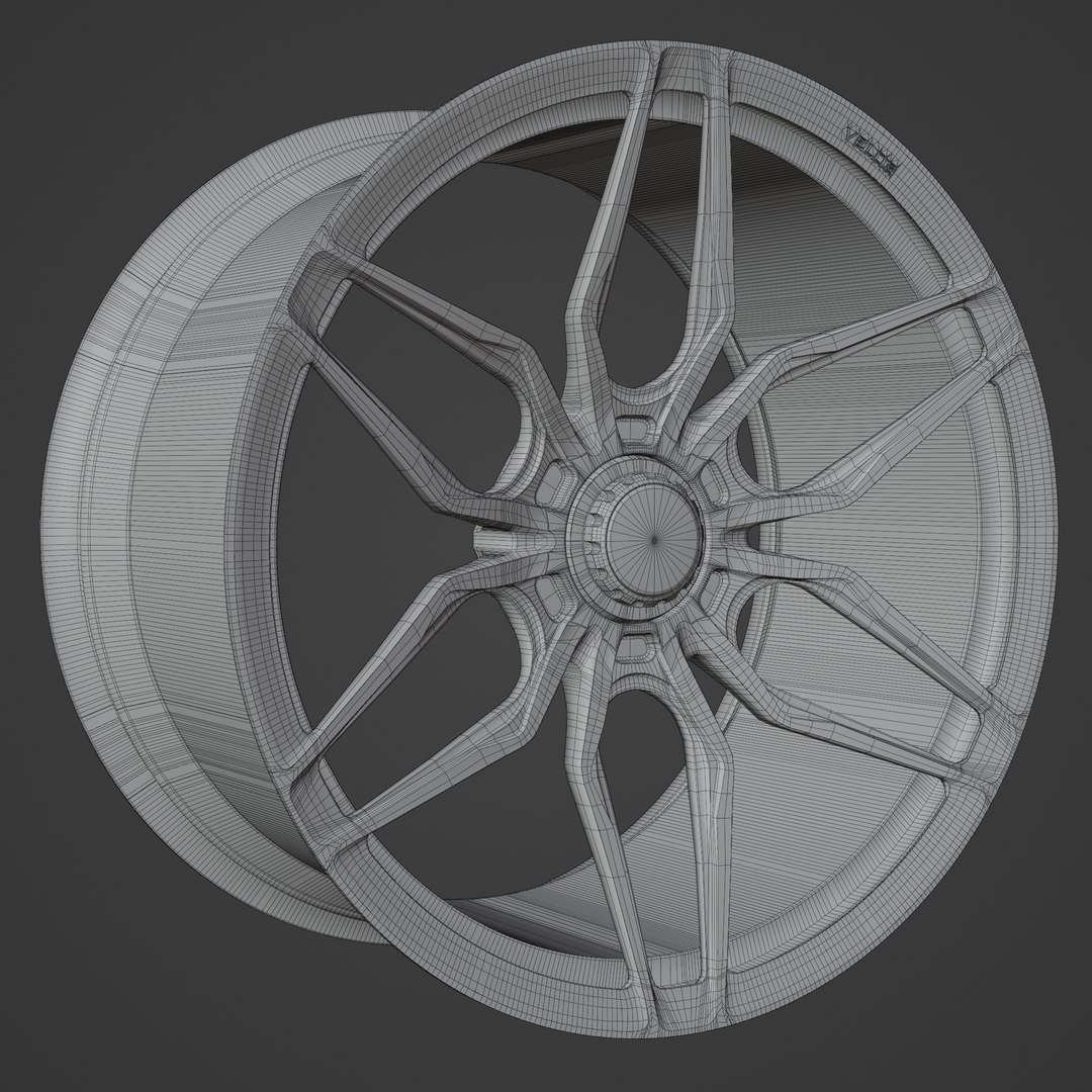 3D Model Velos Wheel Rim VXS06 1-Piece Monoblock - TurboSquid 1979031