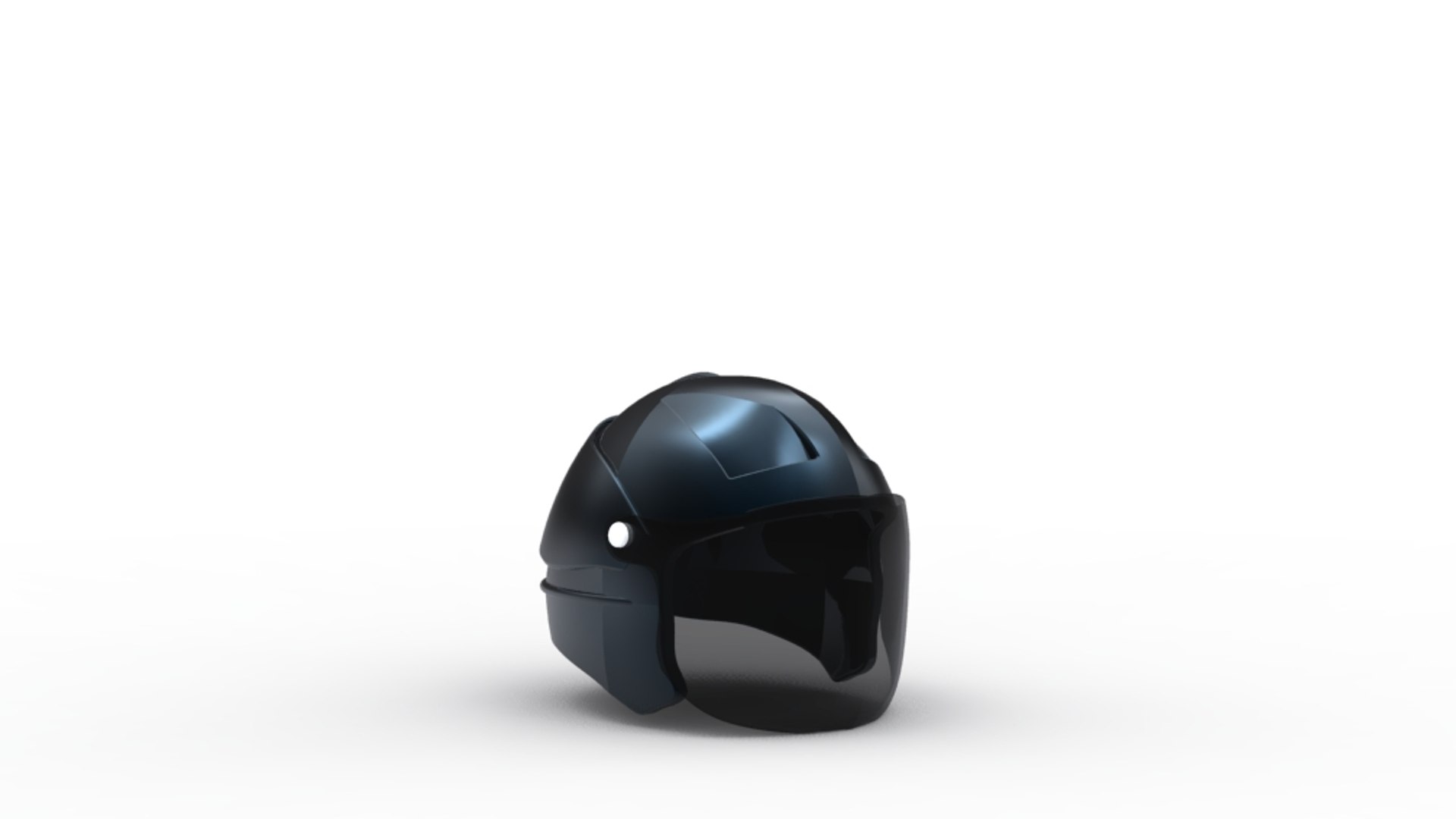 3d Helmet Solidworks Assembly Model