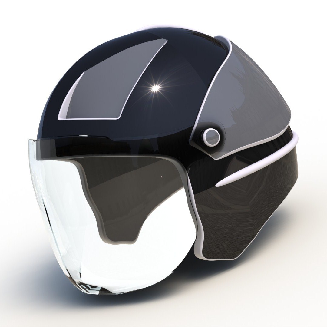 3d Helmet Solidworks Assembly Model