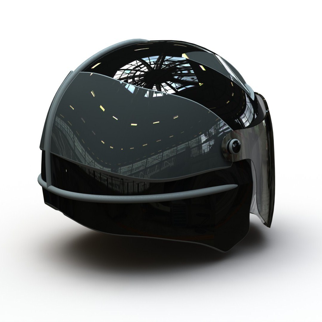 3d Helmet Solidworks Assembly Model