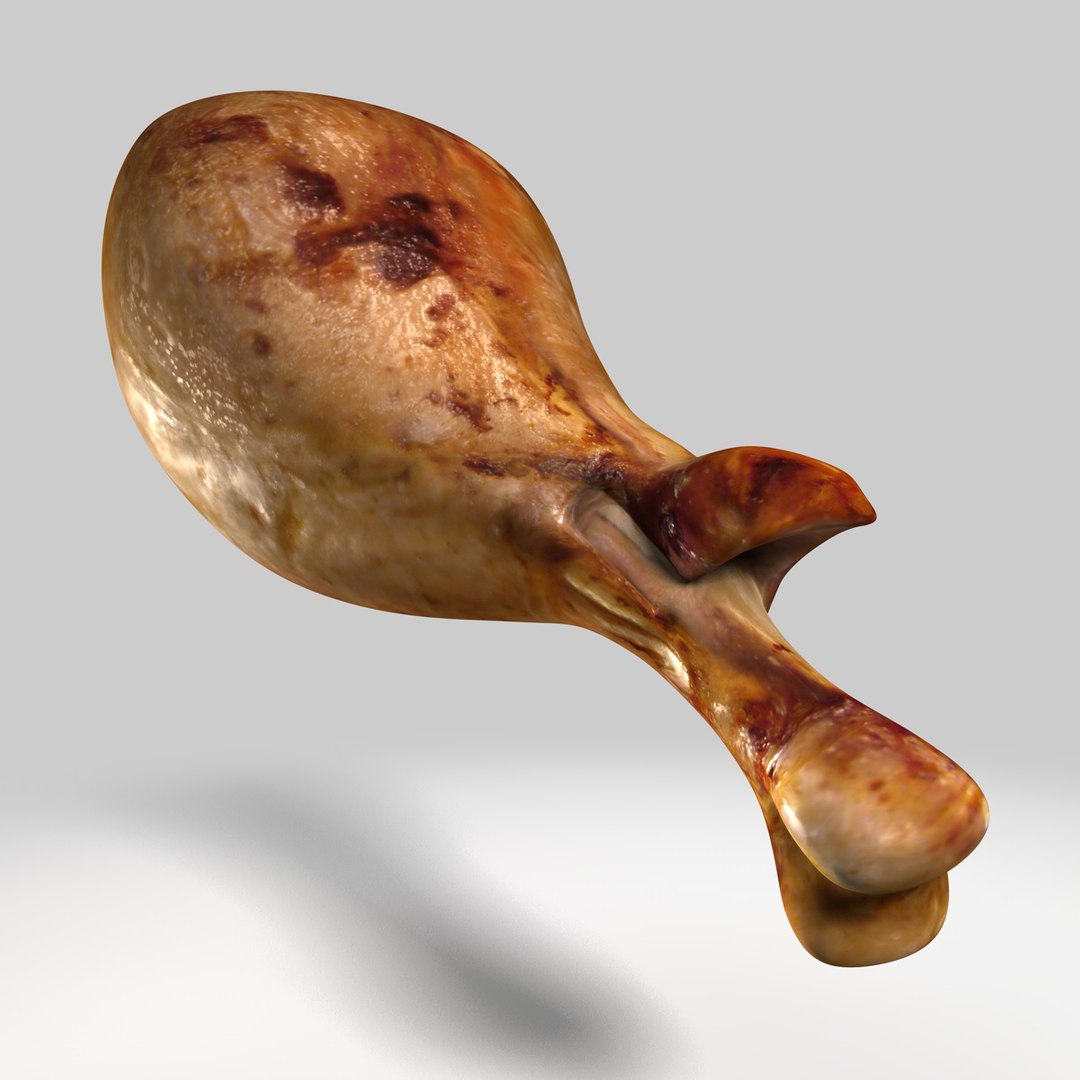 3d roasted turkey leg