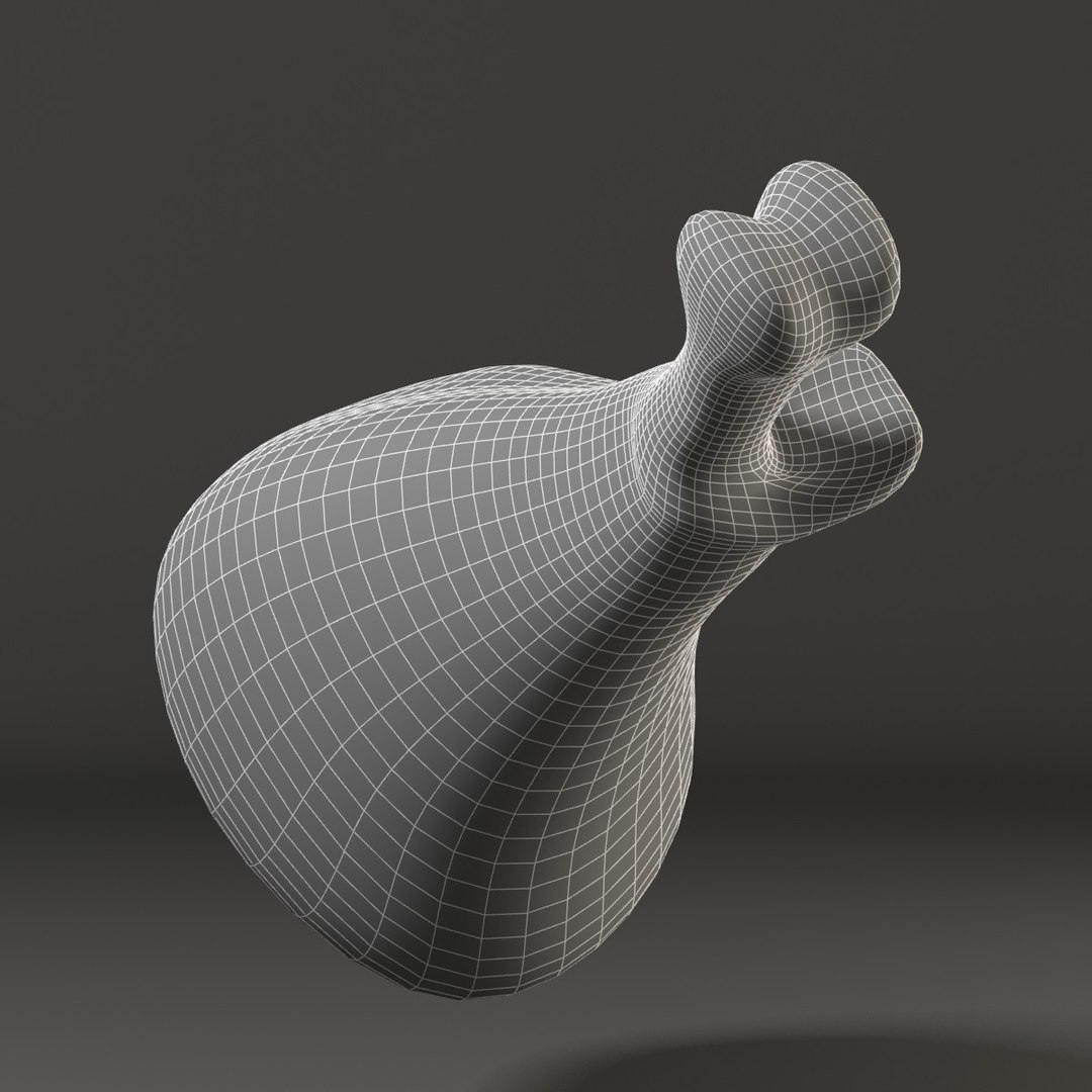 3d roasted turkey leg