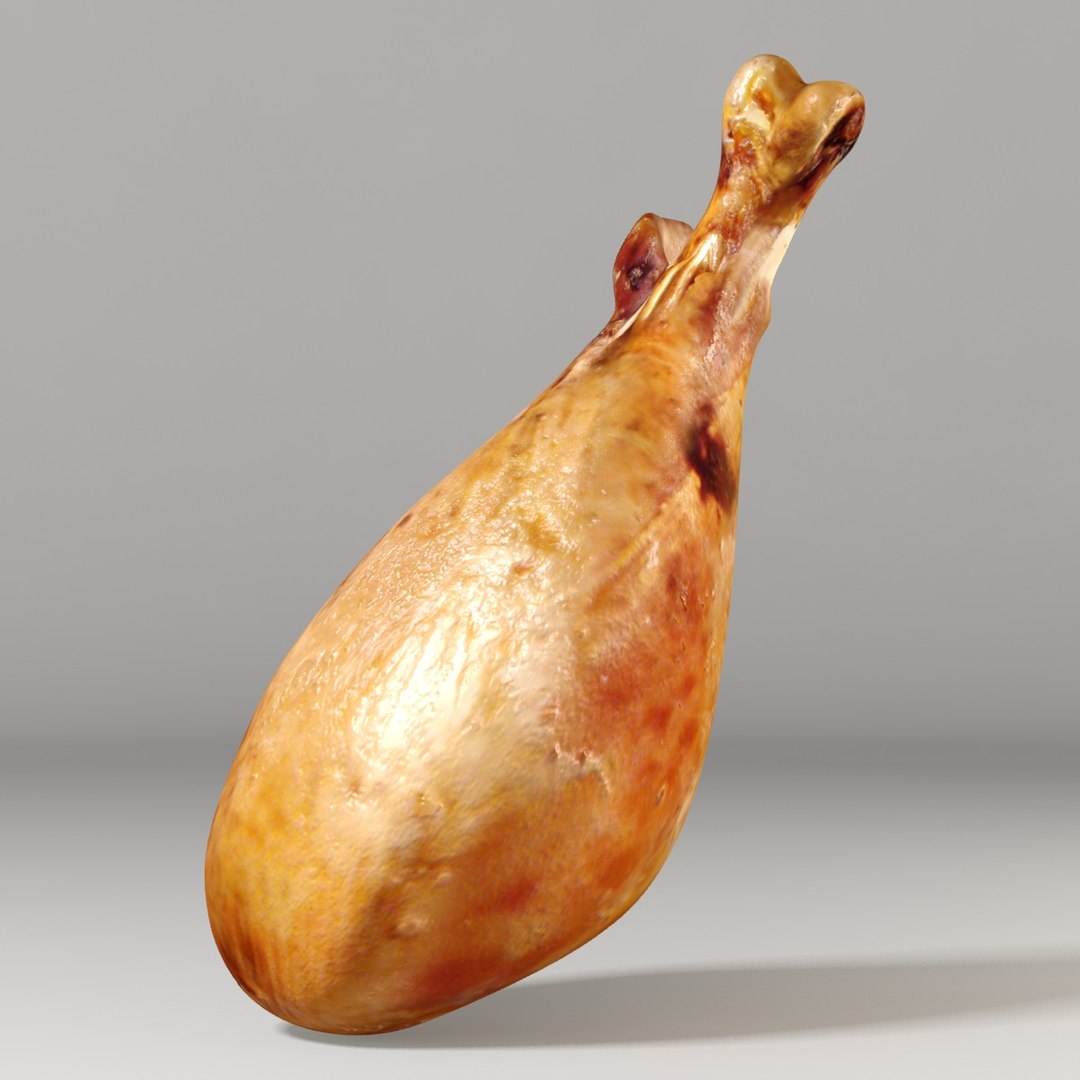 3d roasted turkey leg