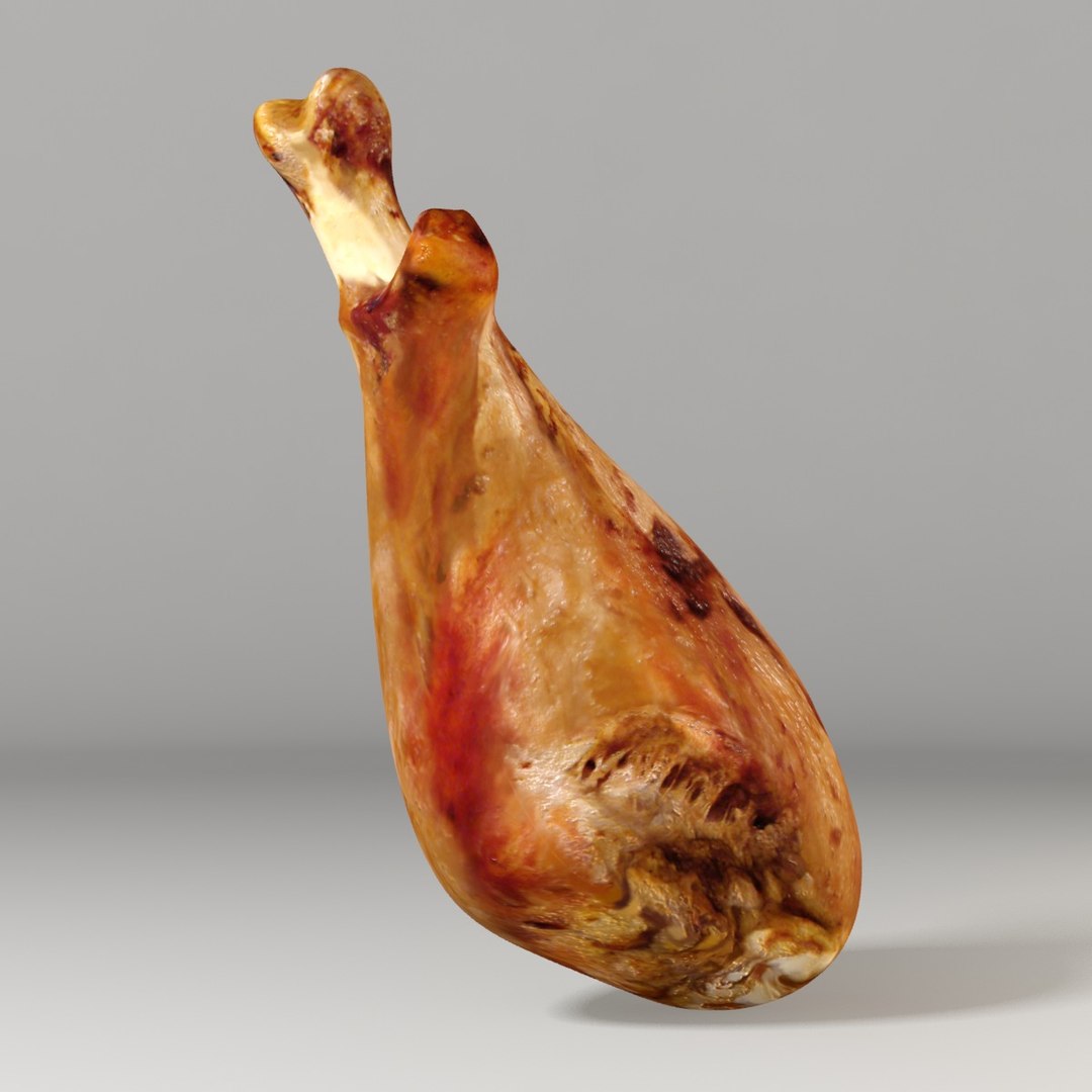 3d roasted turkey leg