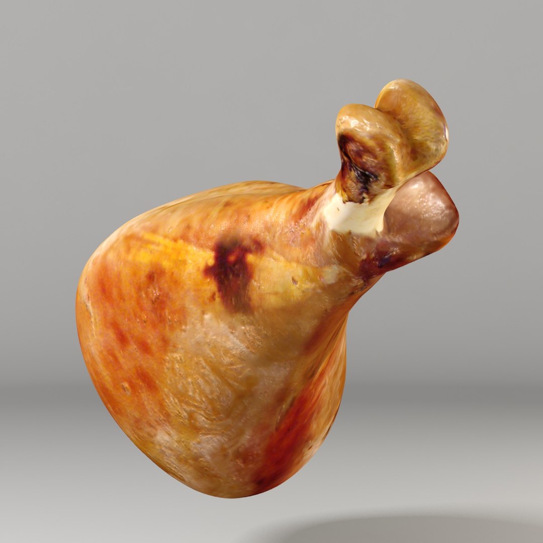3d roasted turkey leg