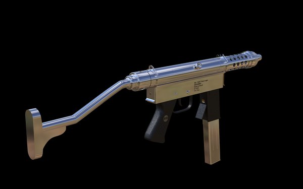 modèle 3D de Submachine Mekanika Uru 9mm - TurboSquid 2062728