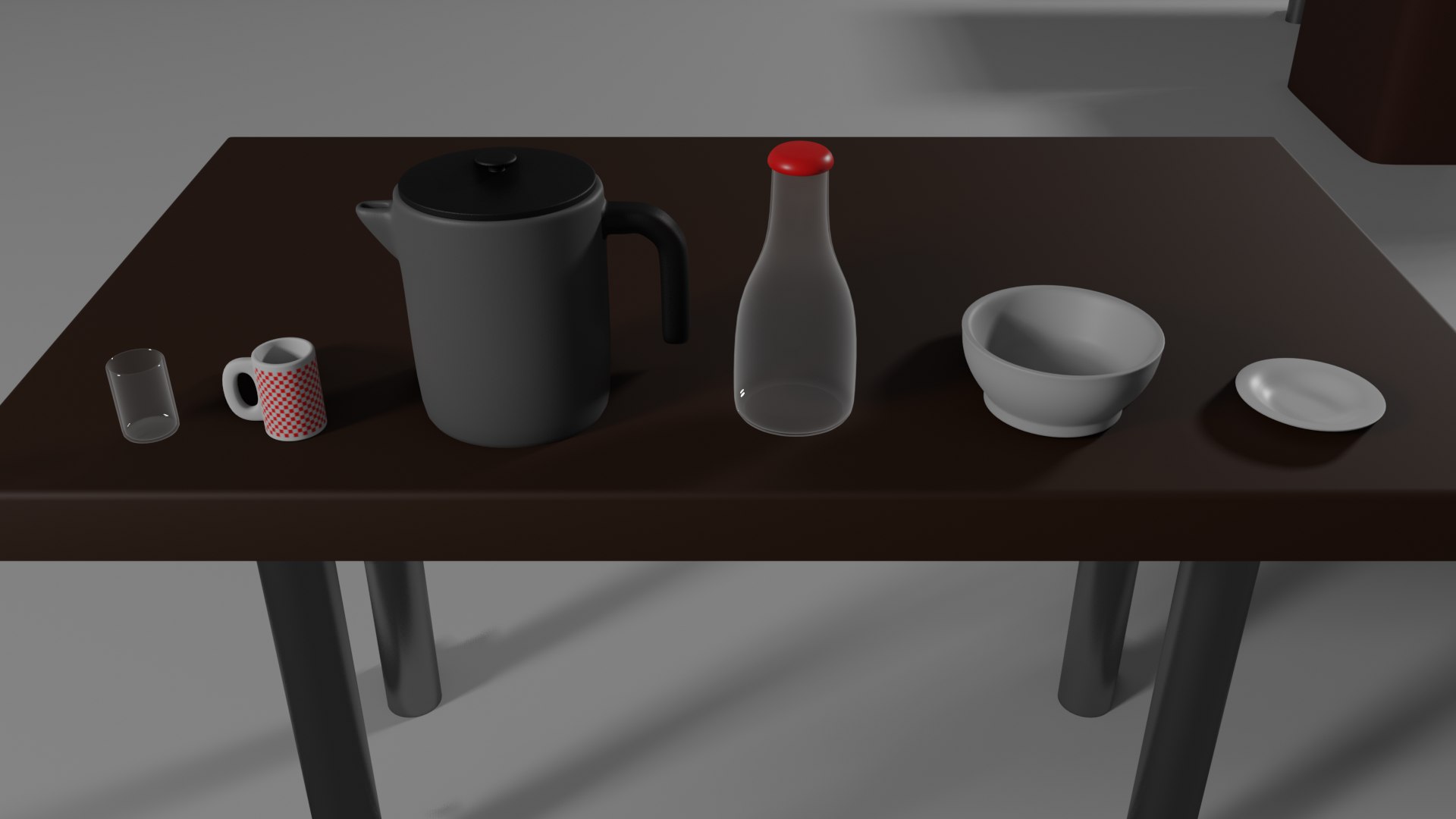 Cafe assets 3D model - TurboSquid 1567537