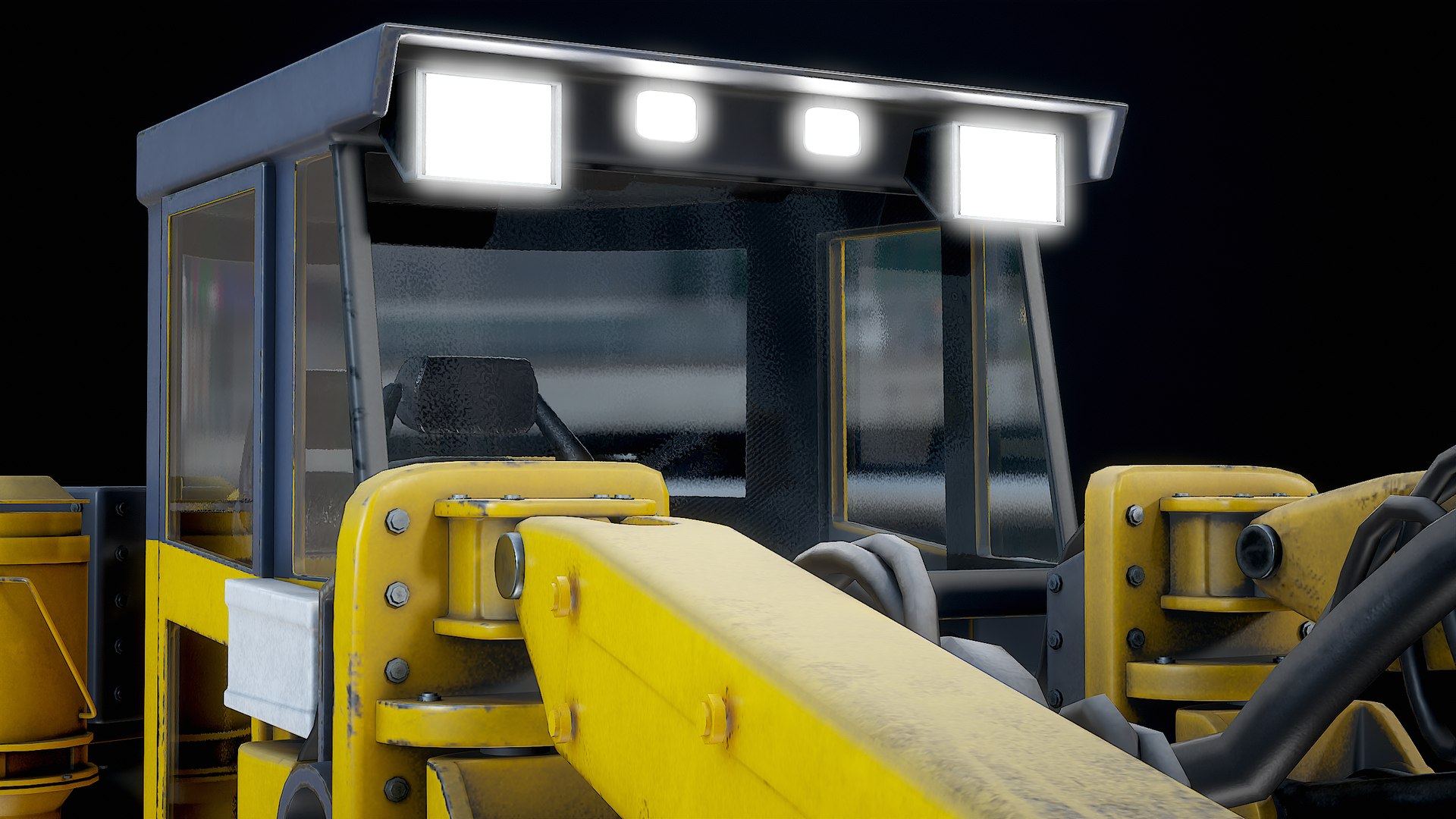 Atlas Copco Boomer E2 C Underground Drilling Rig Rigged PBR 3D model ...