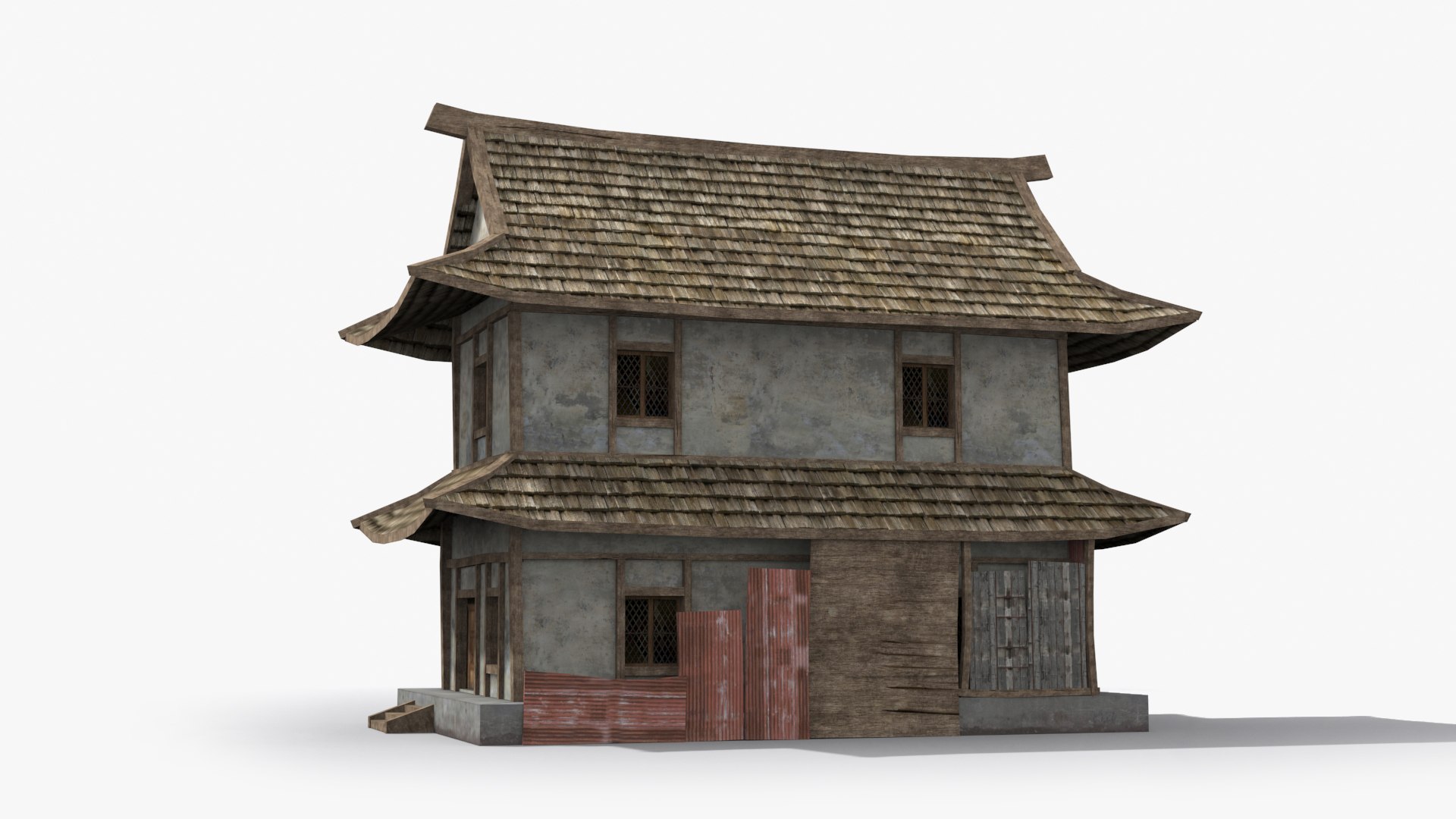 3D Model Ancient House X9 - TurboSquid 1941182
