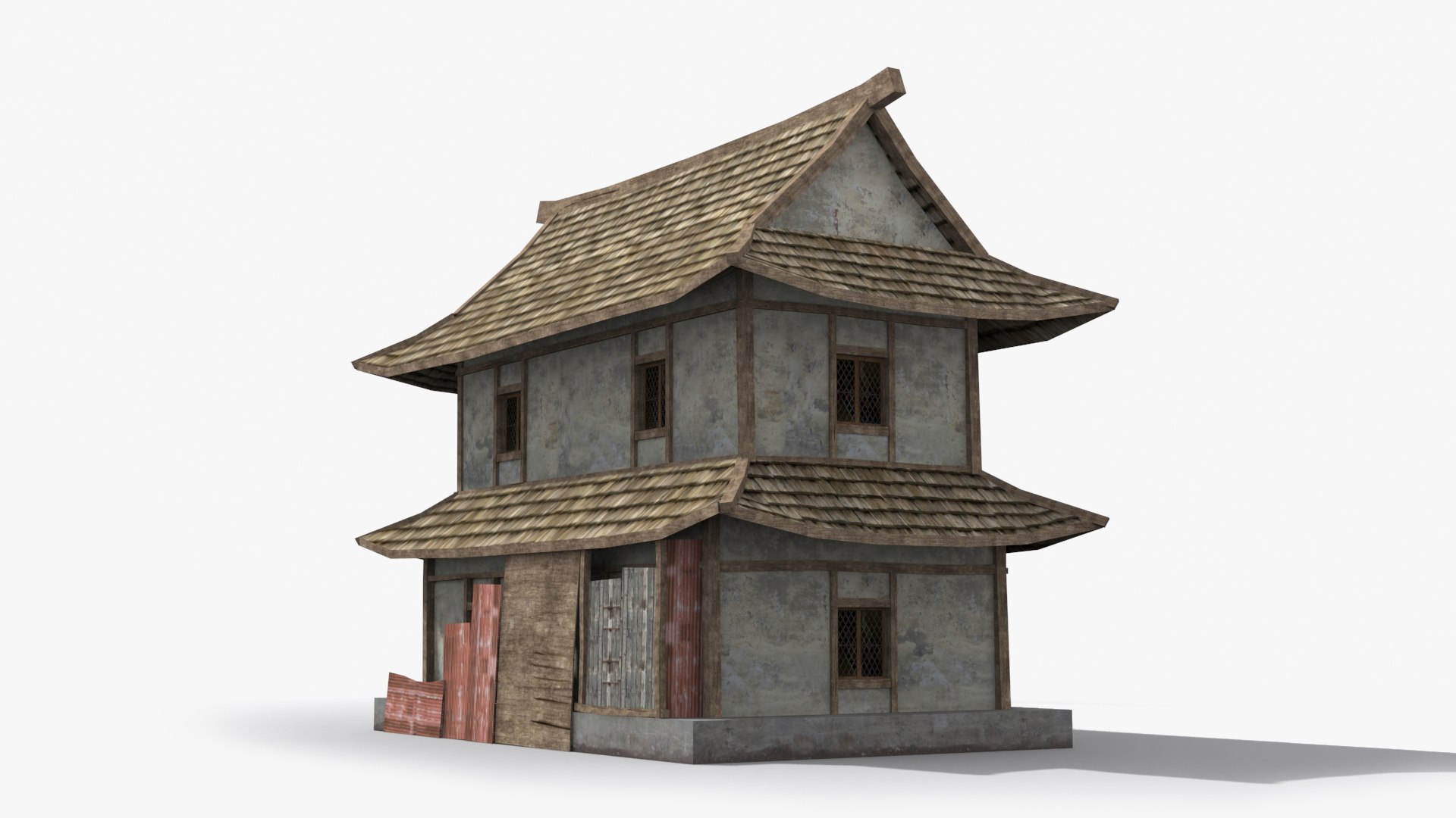 3D Model Ancient House X9 - TurboSquid 1941182