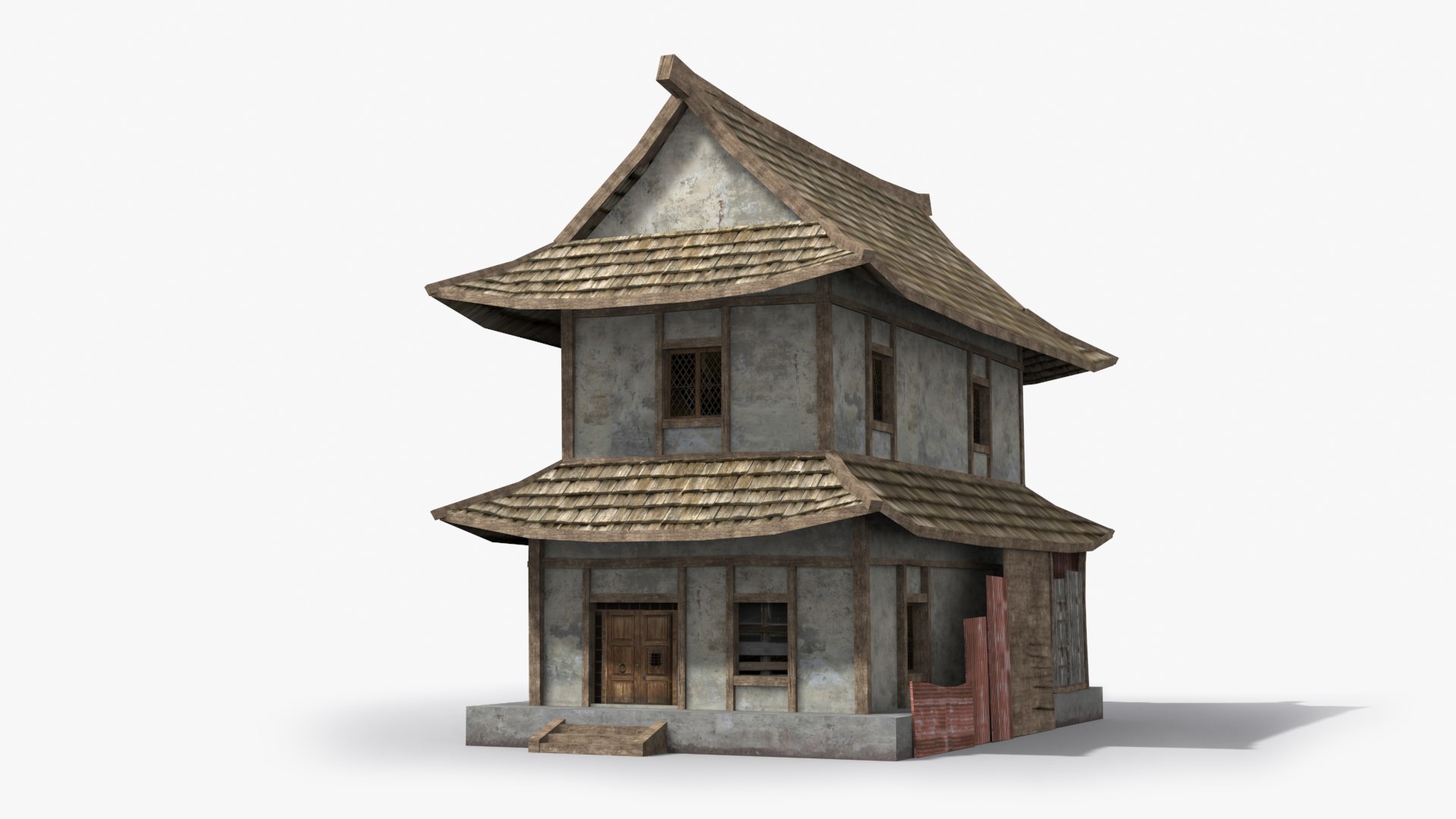 3D Model Ancient House X9 - TurboSquid 1941182