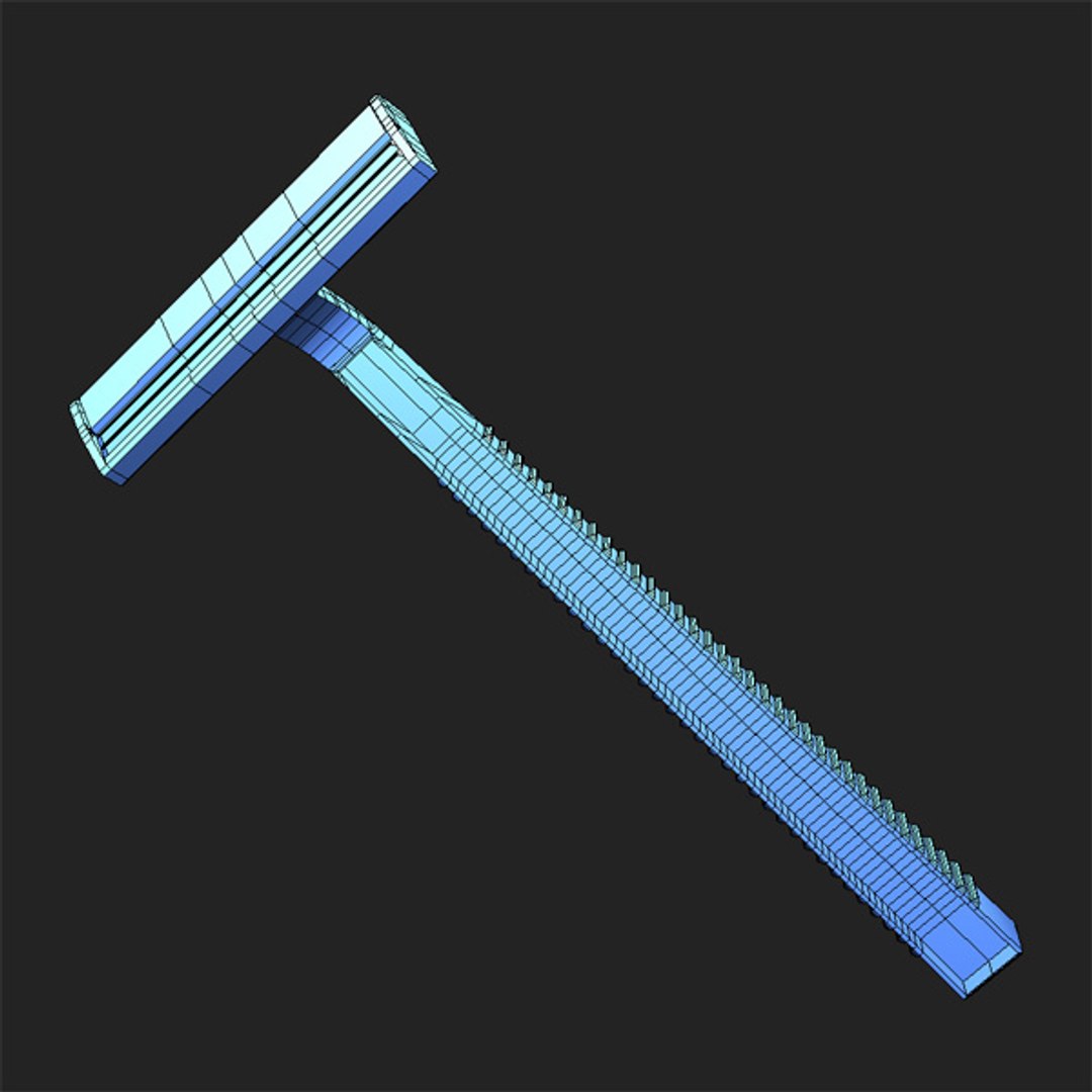 3d Simple Razor Model