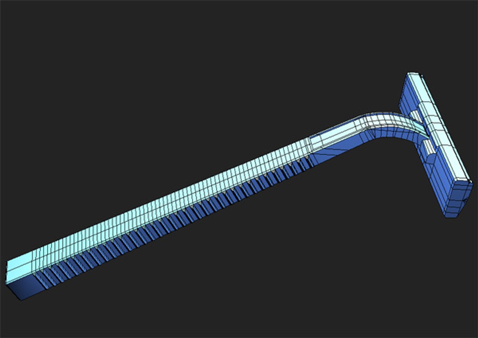 3d Simple Razor Model