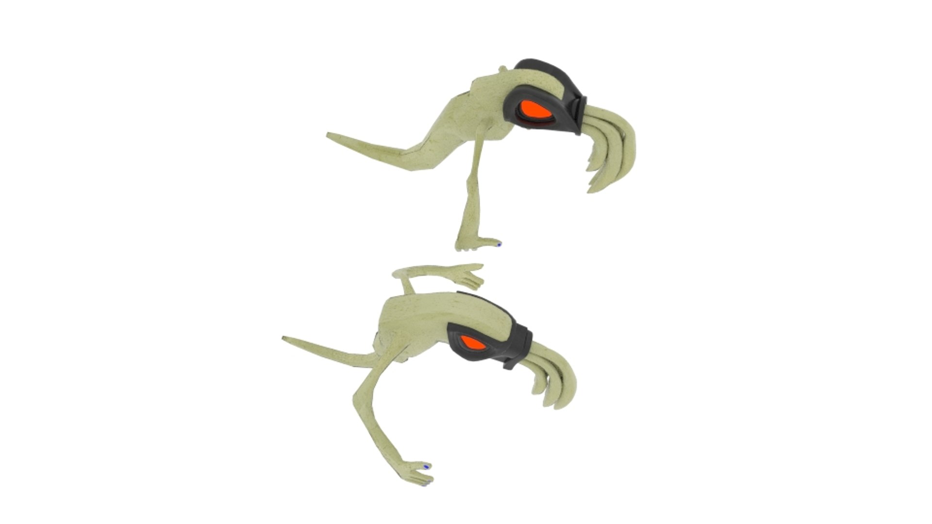 3D slig snake - TurboSquid 1283019