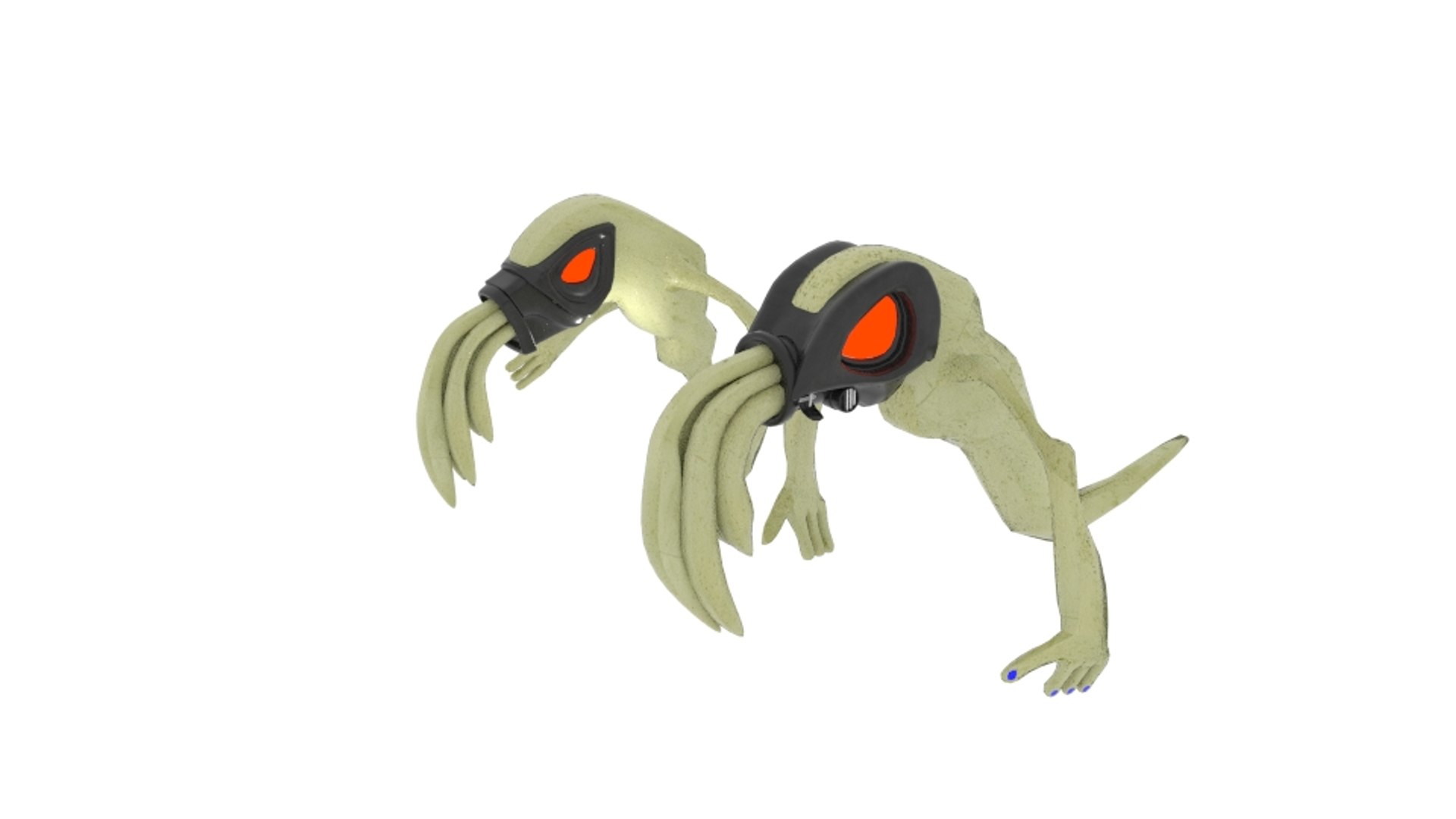 3D slig snake - TurboSquid 1283019
