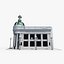 3d Model Riggs Bank Building