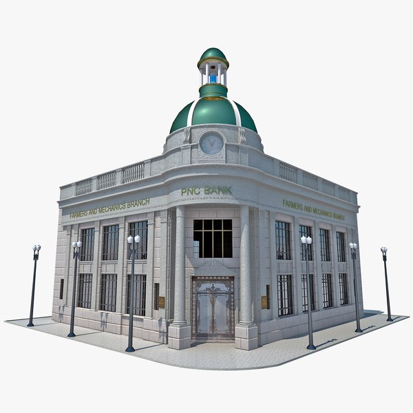 Riggs Bank Building 3D 모델 - TurboSquid 735124