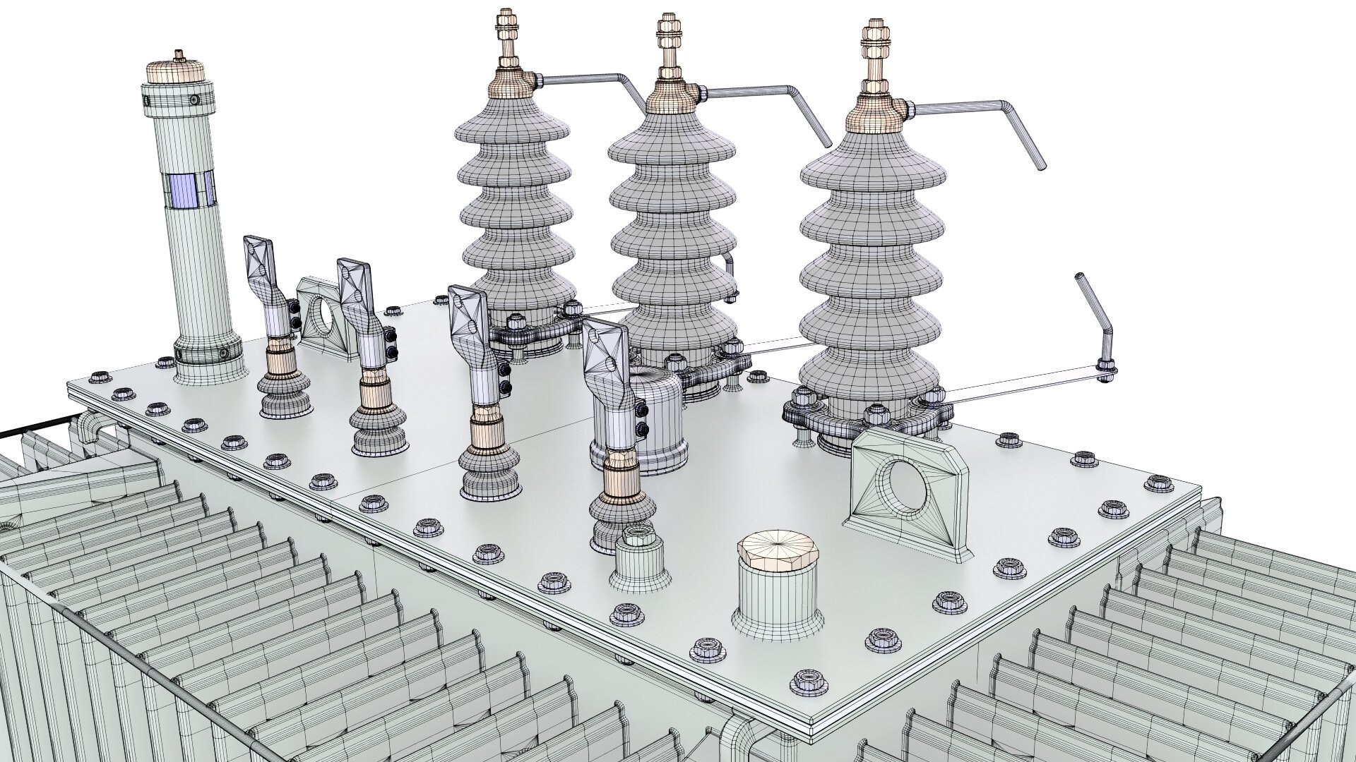 Transformer Oil Immersed 3D Model - TurboSquid 1684700