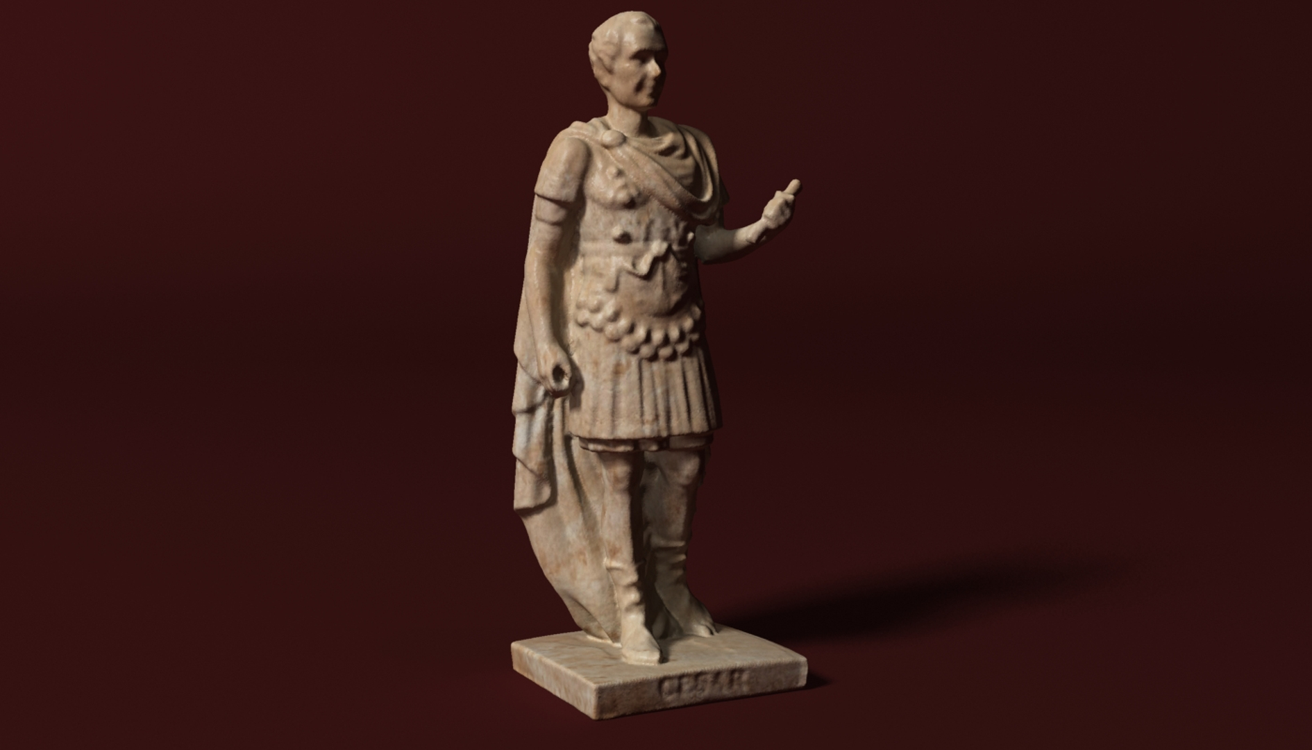 3D Caesar Roman Empire Model - TurboSquid 1213526