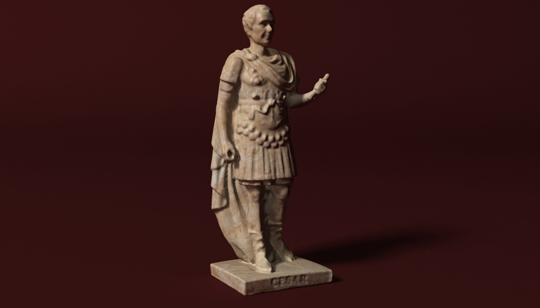 3D Caesar Roman Empire Model - TurboSquid 1213526