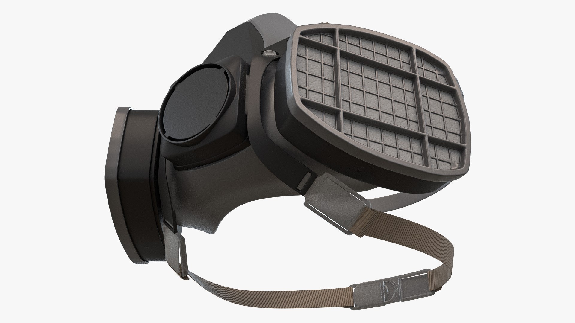 Safety Respirator 3D Model - TurboSquid 1476458