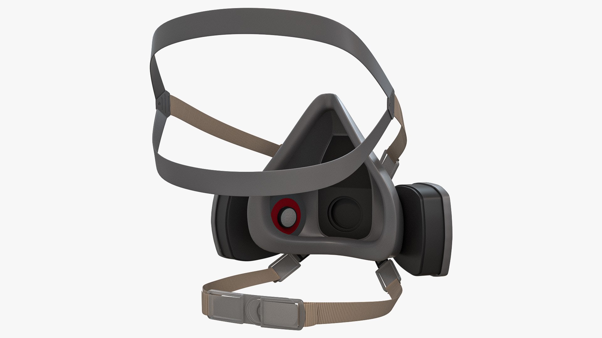 Safety Respirator 3D Model - TurboSquid 1476458