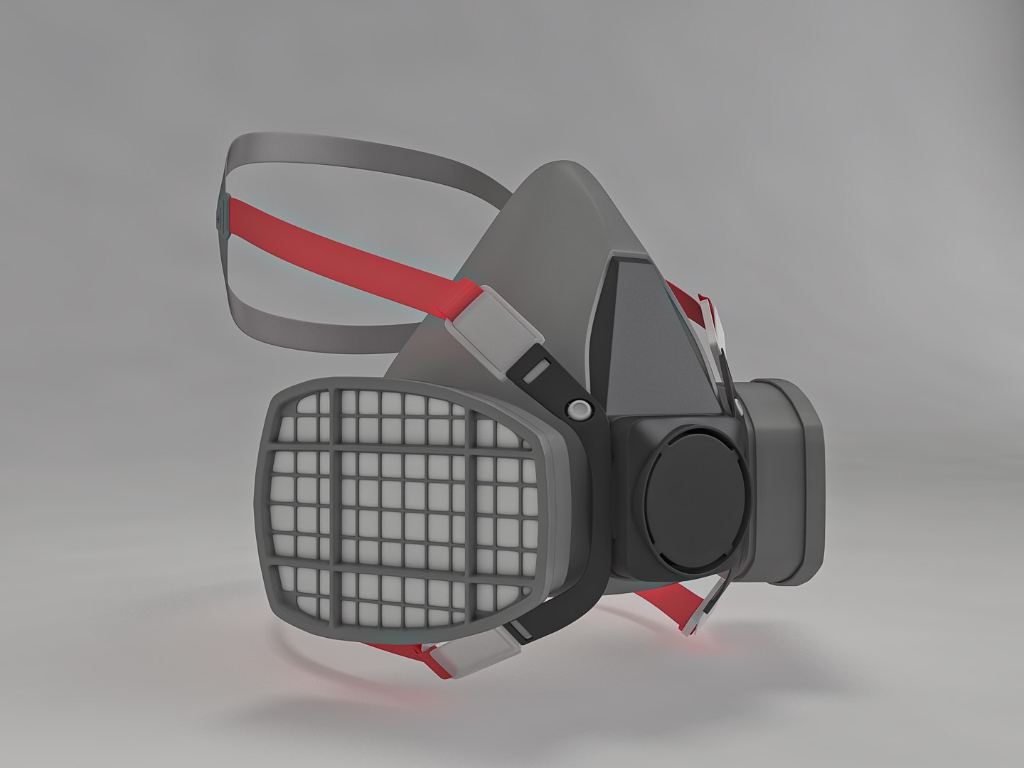 Safety respirator 3D model - TurboSquid 1476458