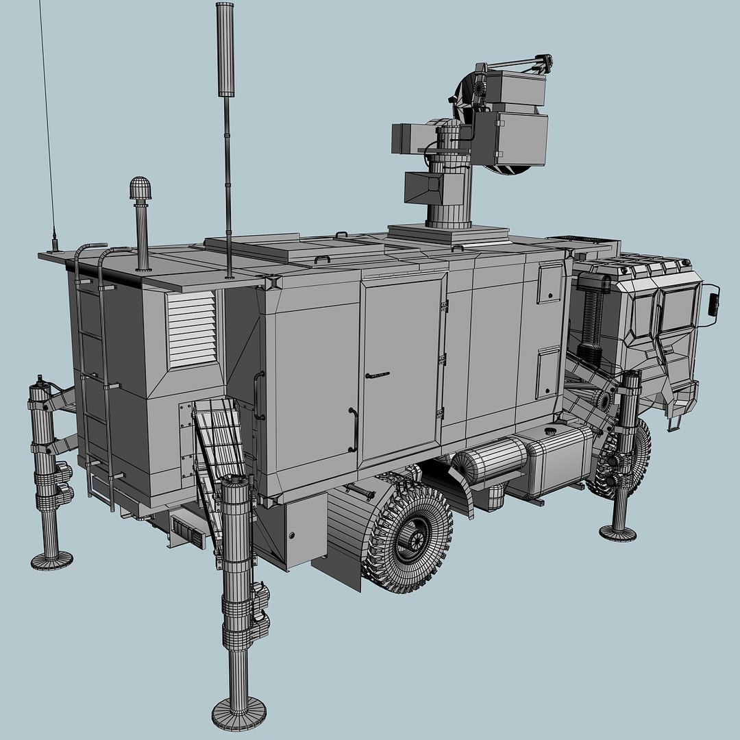 Engagement Radar Hq-6 Hq-64 3D Model - TurboSquid 1413626