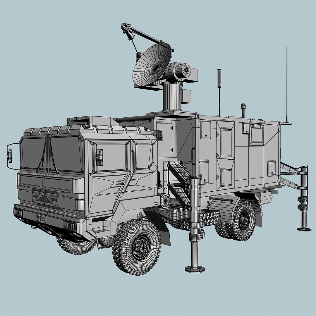 Engagement Radar Hq-6 Hq-64 3D Model - TurboSquid 1413626