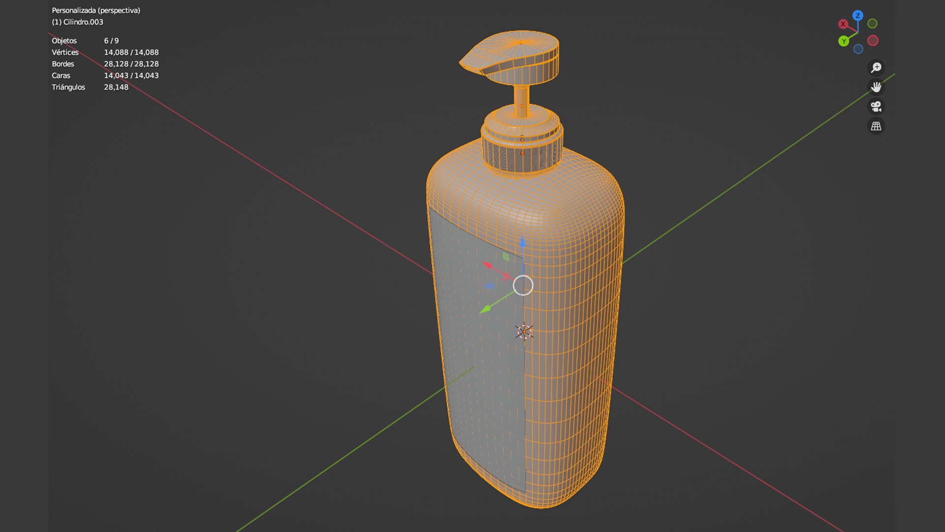 Shampoo Bottle 3D Model - TurboSquid 2111201